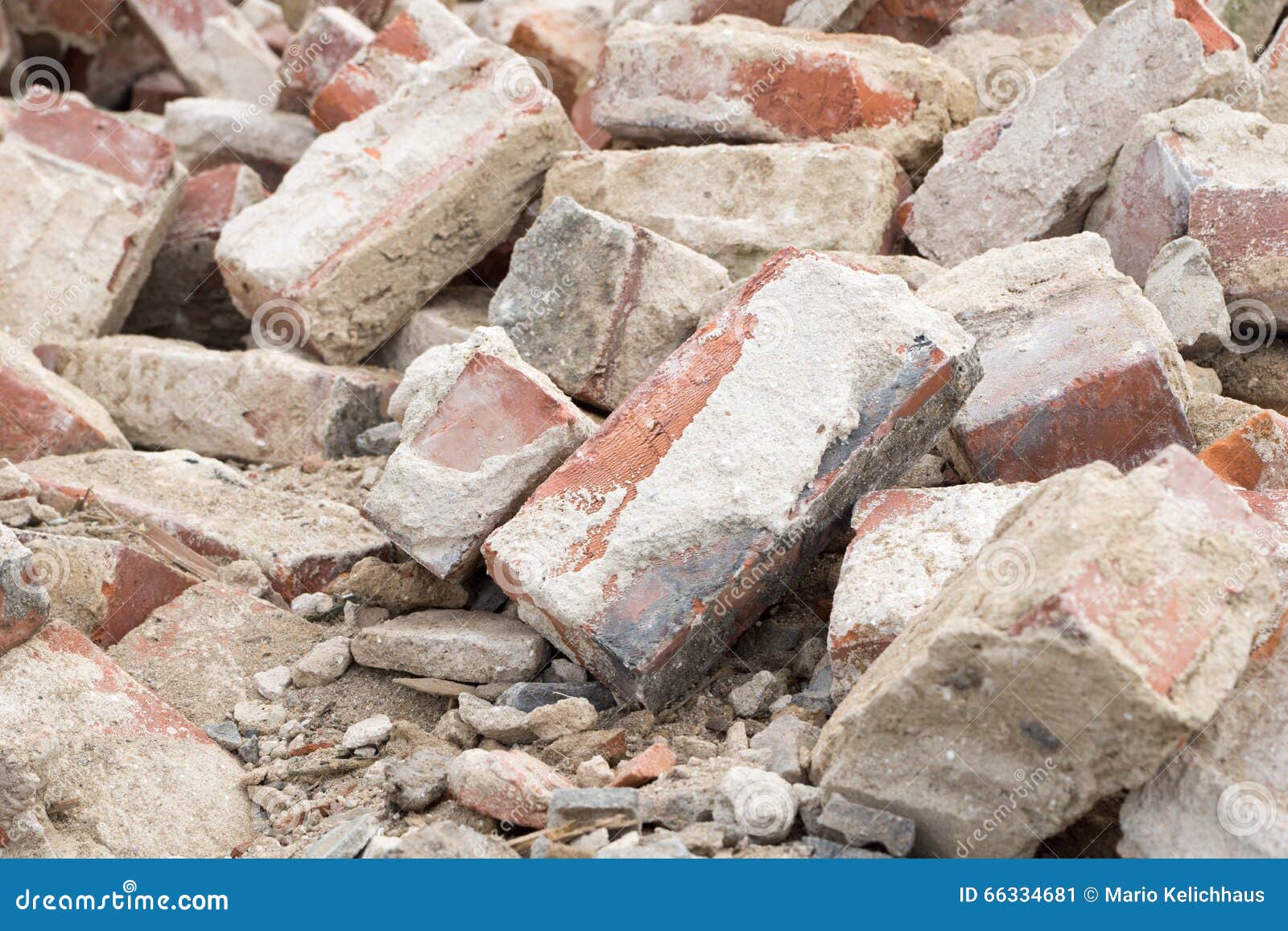 Building rubble stock image. Image of rubble, stones - 66334681