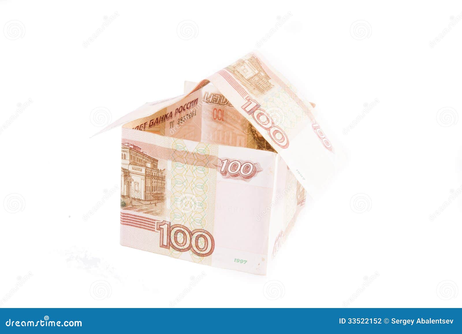 Building of Russian rubles stock photo. Image of closeup - 33522152