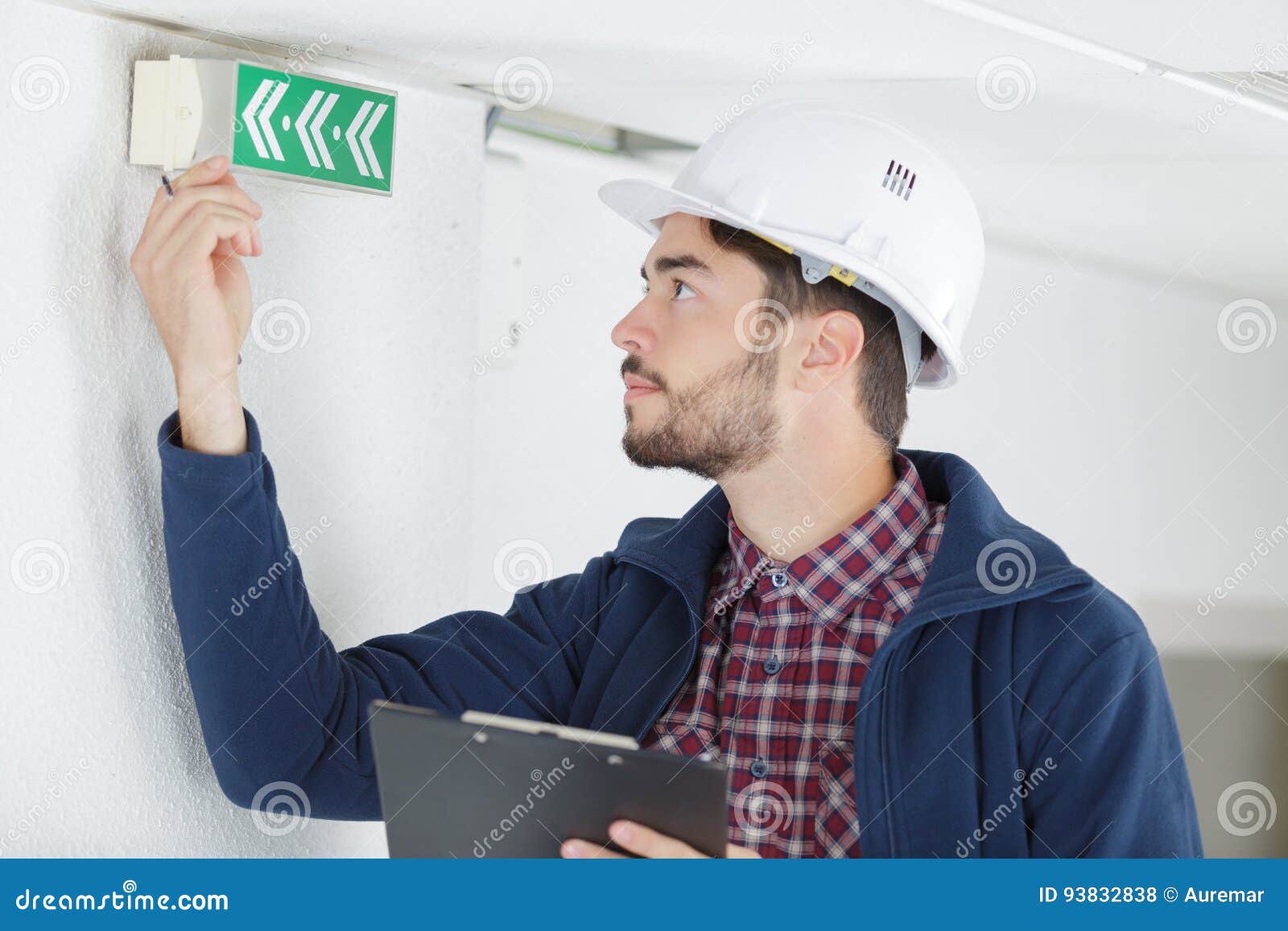 Building`s Maintenance Worker Stock Photo - Image of manual, guide ...