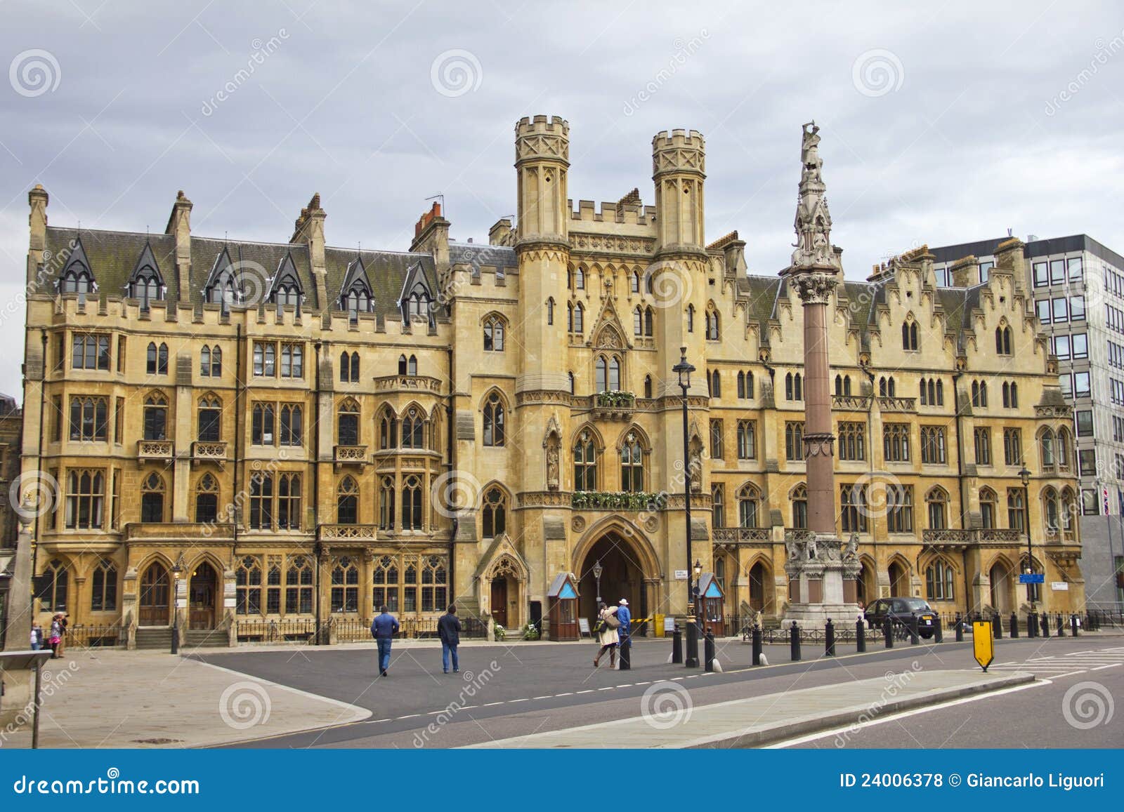 Building in the Sanctuary, Westminster Stock Photo - Image of england ...
