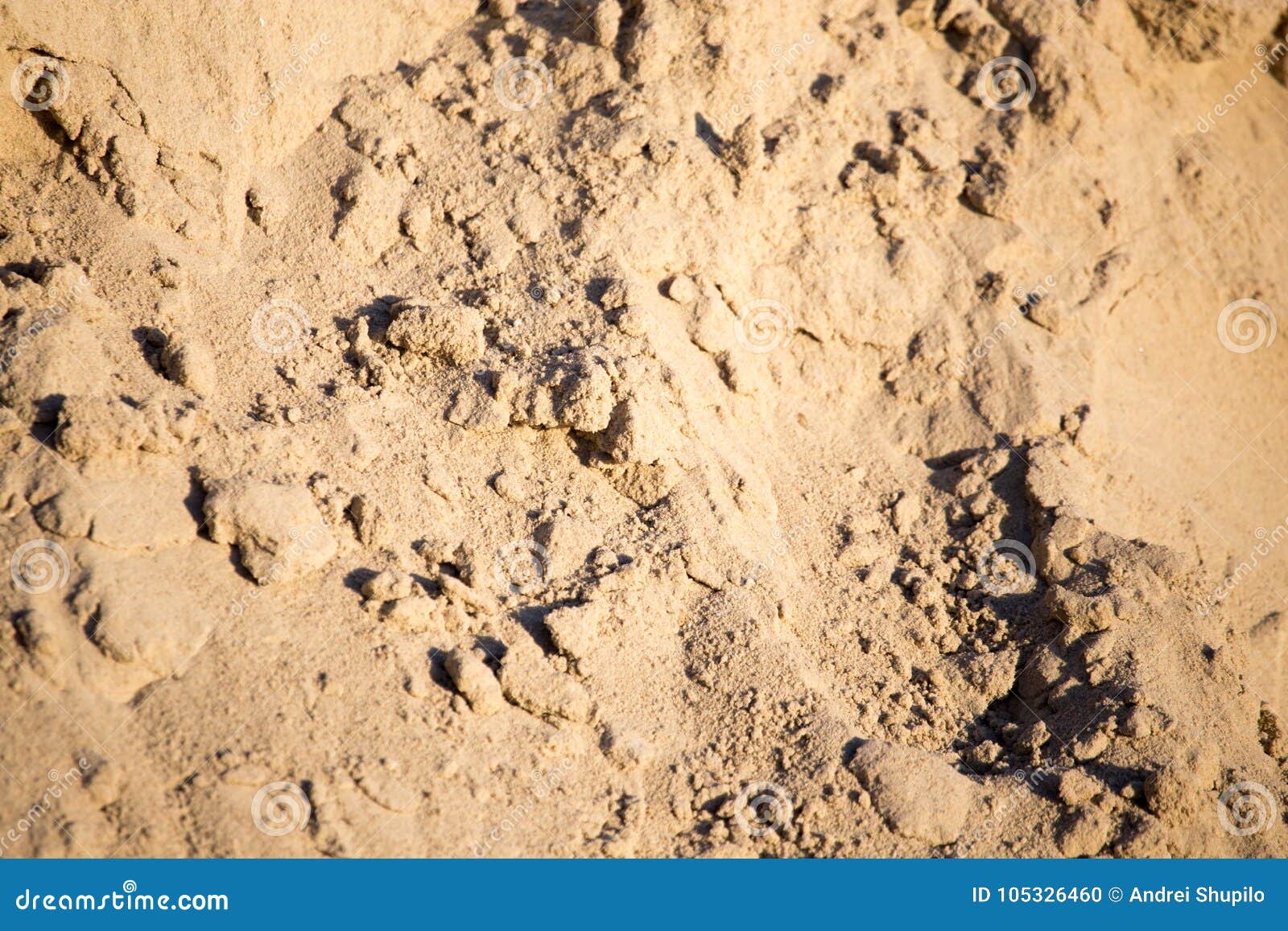Building Sand As an Abstract Background Stock Photo - Image of ...