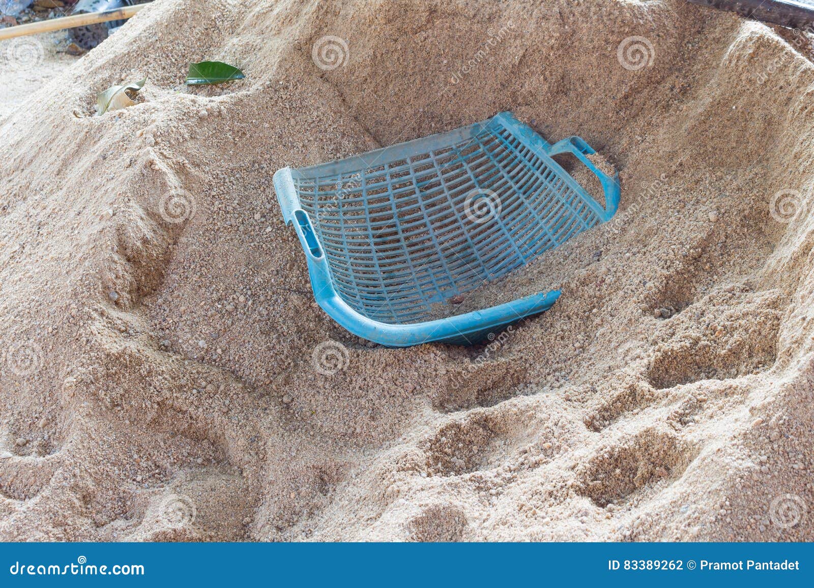 Building sand stock photo. Image of ground, front, laborer - 83389262