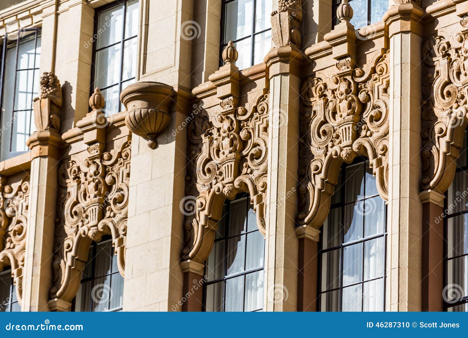 Building Scroll Work stock photo. Image of architecture - 46287310