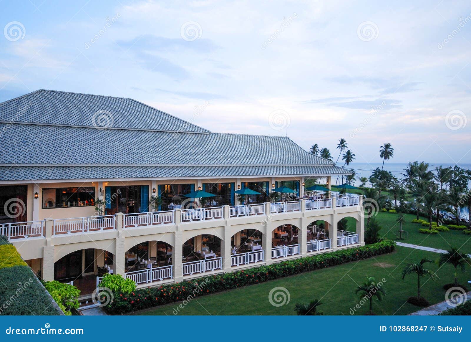 Building and seaside stock image. Image of historical - 102868247