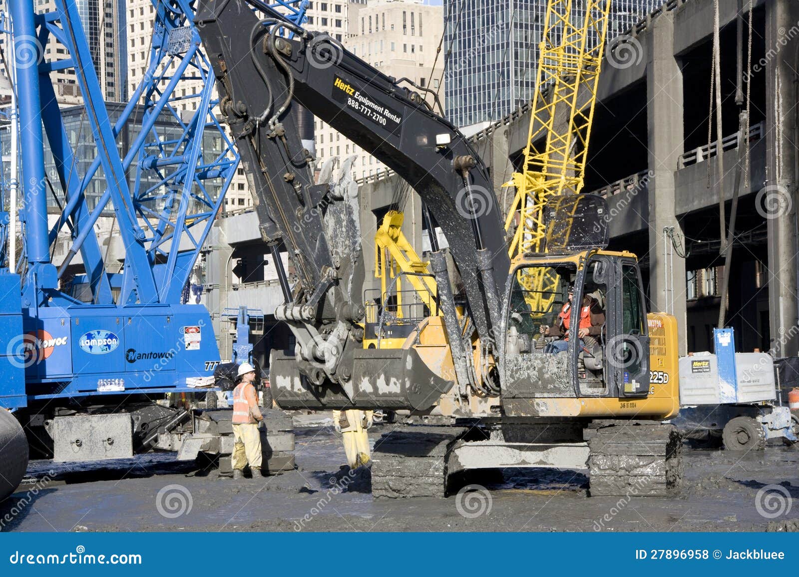 Building the SR 99 tunnel editorial stock photo. Image of seattle ...