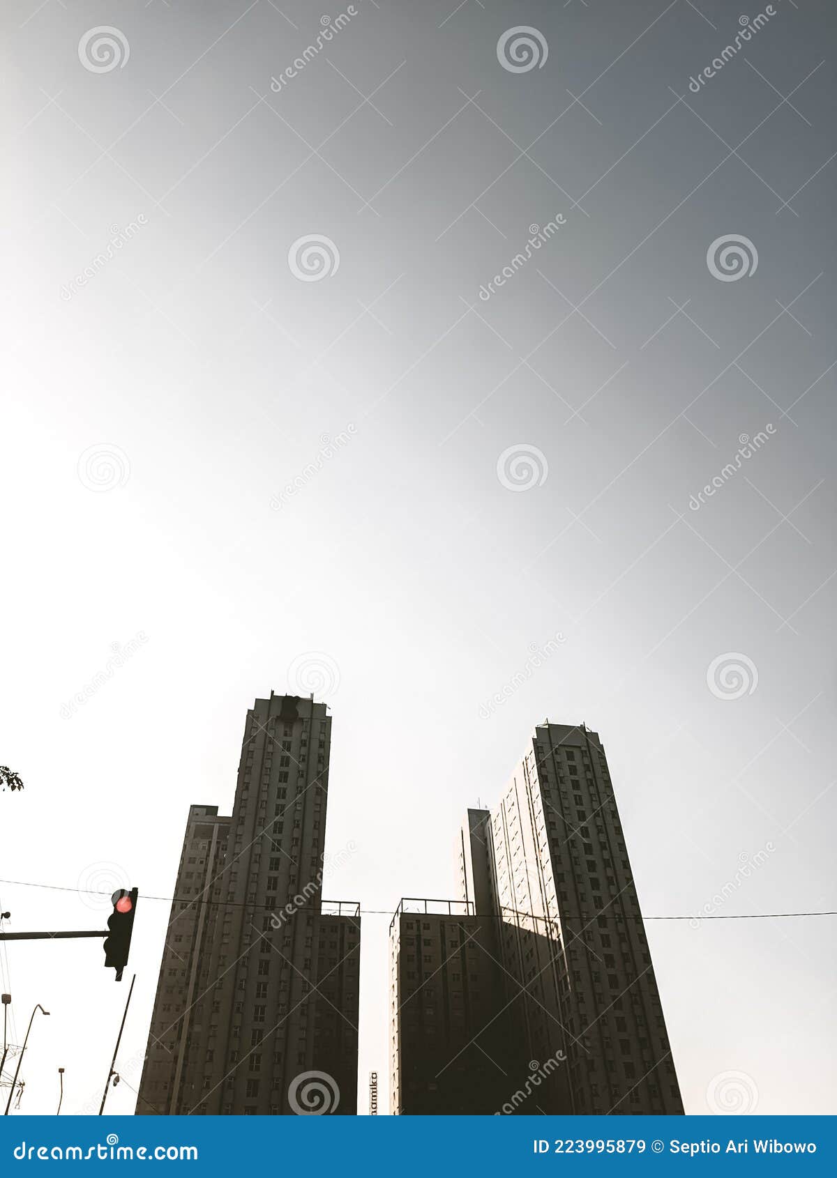 Building Shadow Appartement Traffic Light Stock Image - Image of shadow ...