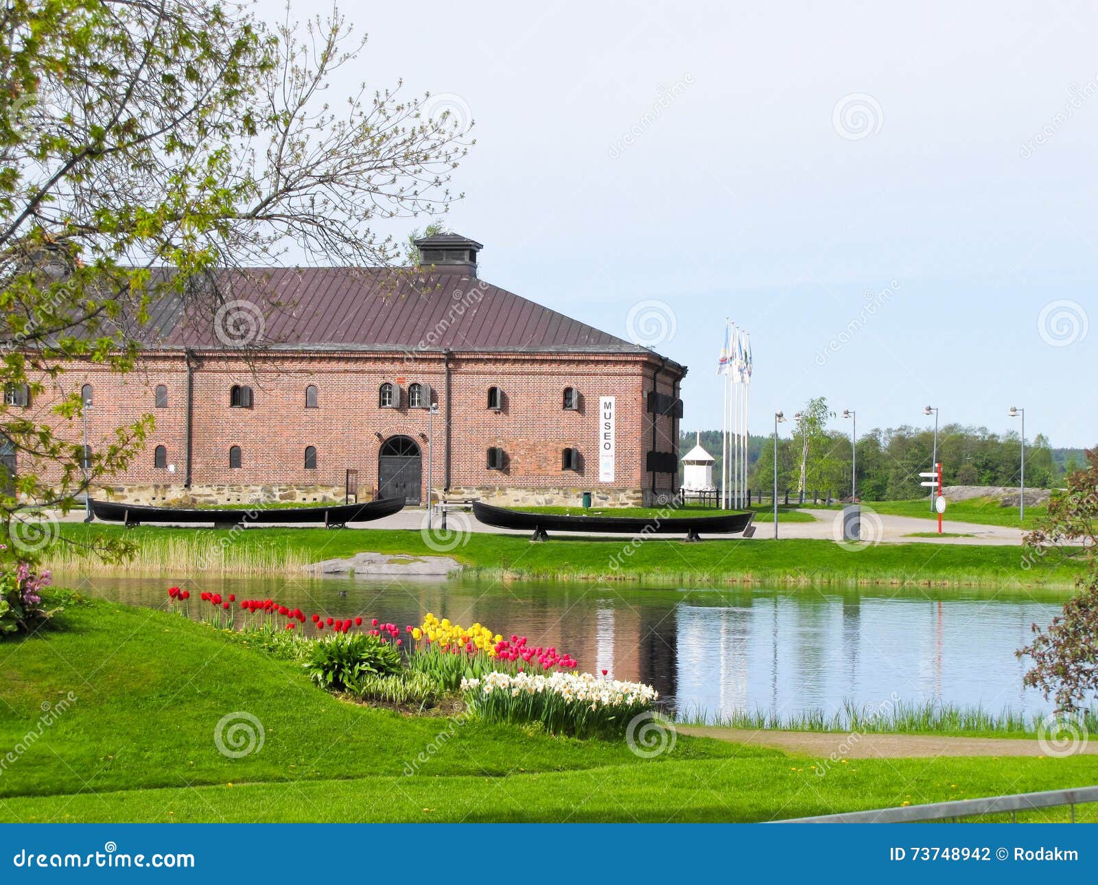 Building on the shore stock photo. Image of river, architecture - 73748942