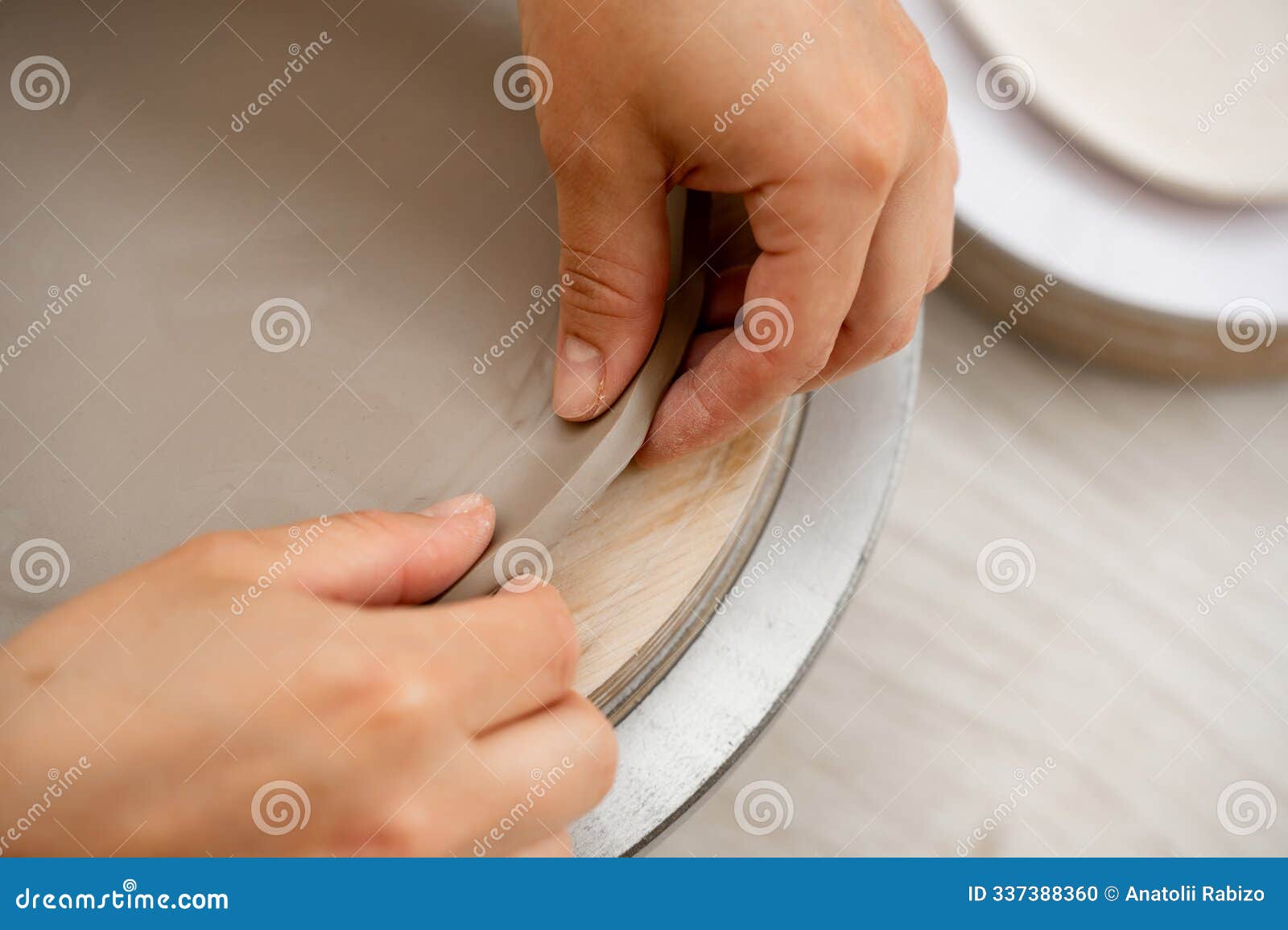 Building Sides for Clay Products. Slab Pottery. Creating Ceramic ...