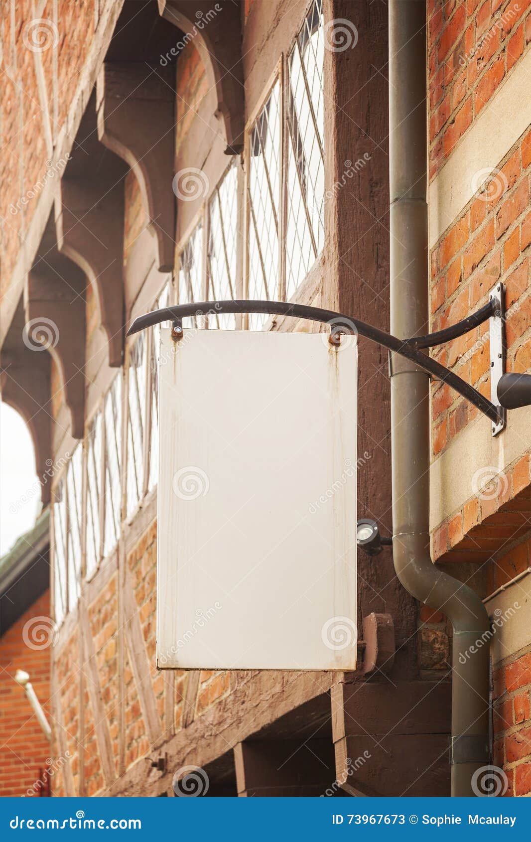 Building sign stock image. Image of message, entrance - 73967673