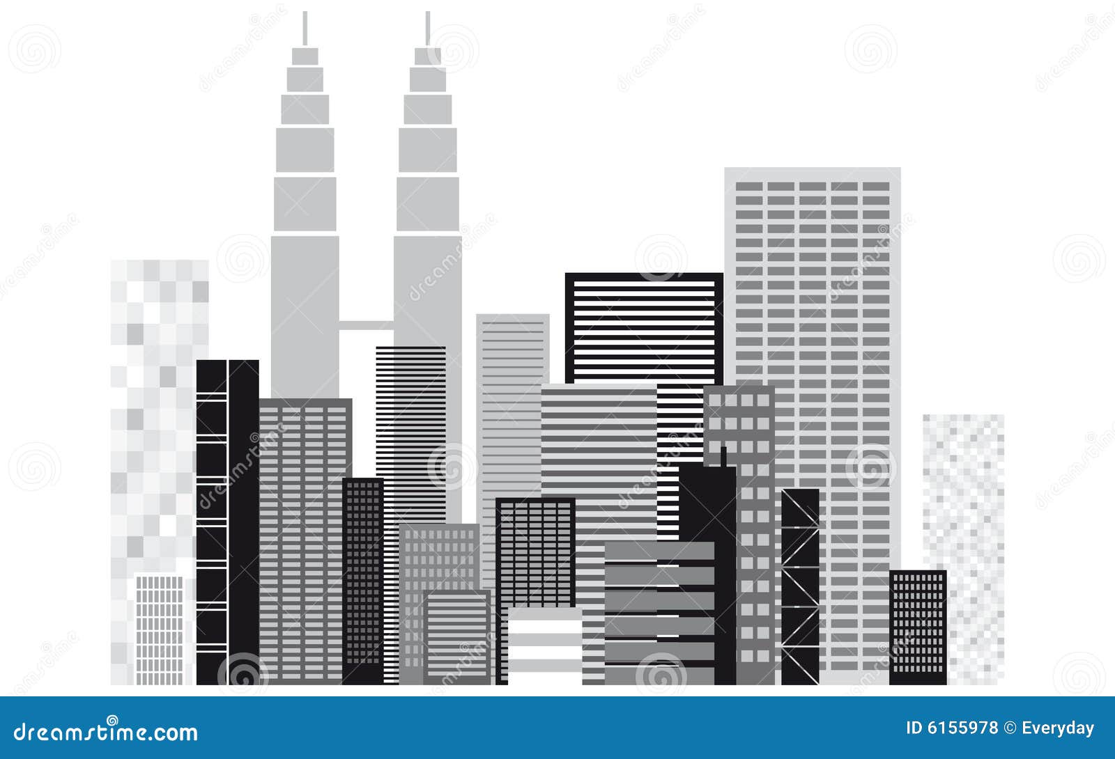 Building Silhouette Isolated Icon Vector Illustration | CartoonDealer ...