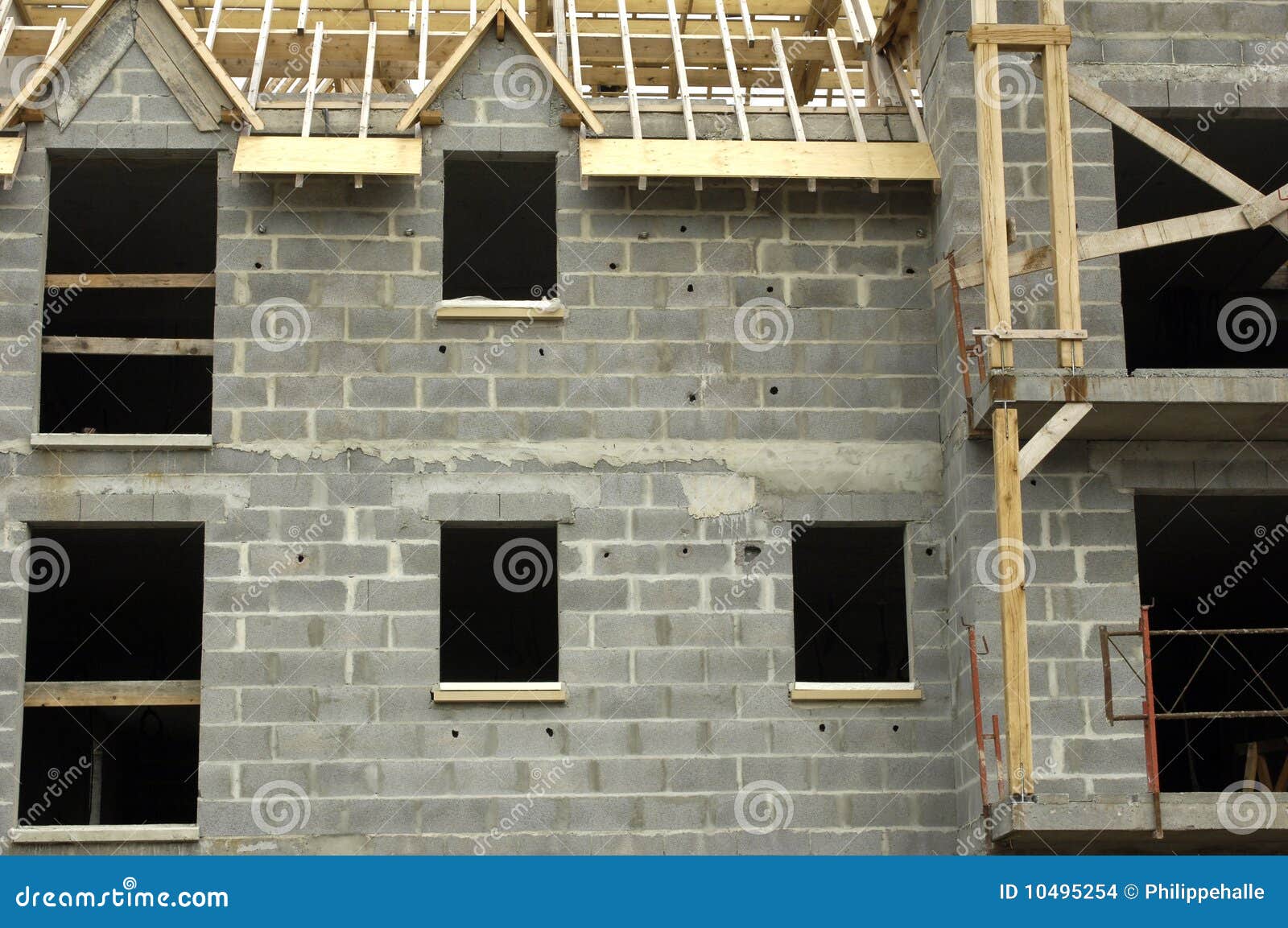 Building site stock photo. Image of window, site, floor - 10495254