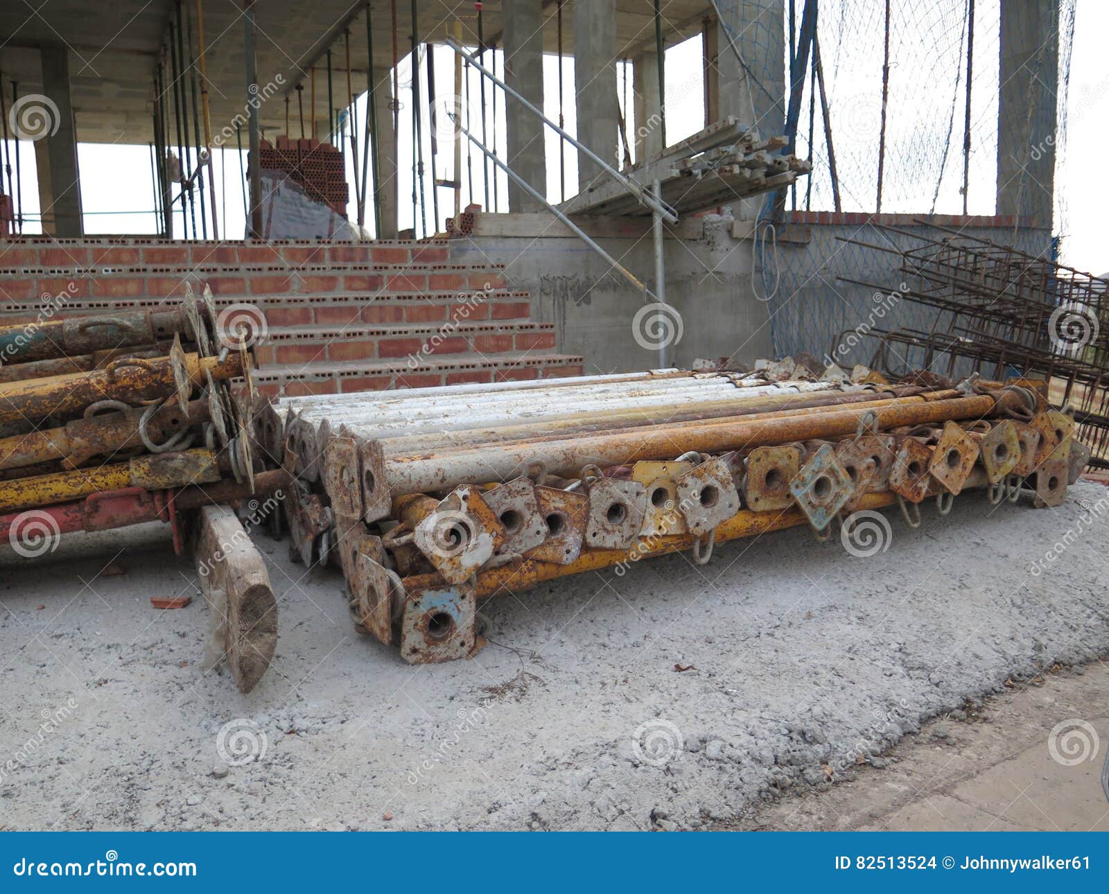 Building site equipment stock photo. Image of construction - 82513524