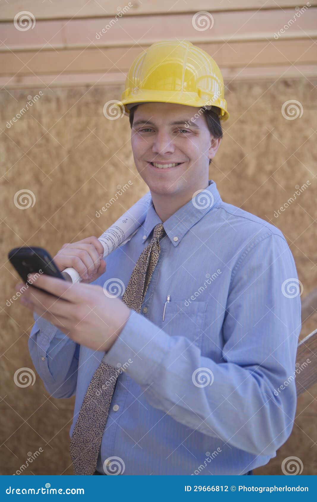 Building Site Inspection stock photo. Image of looking - 29666812