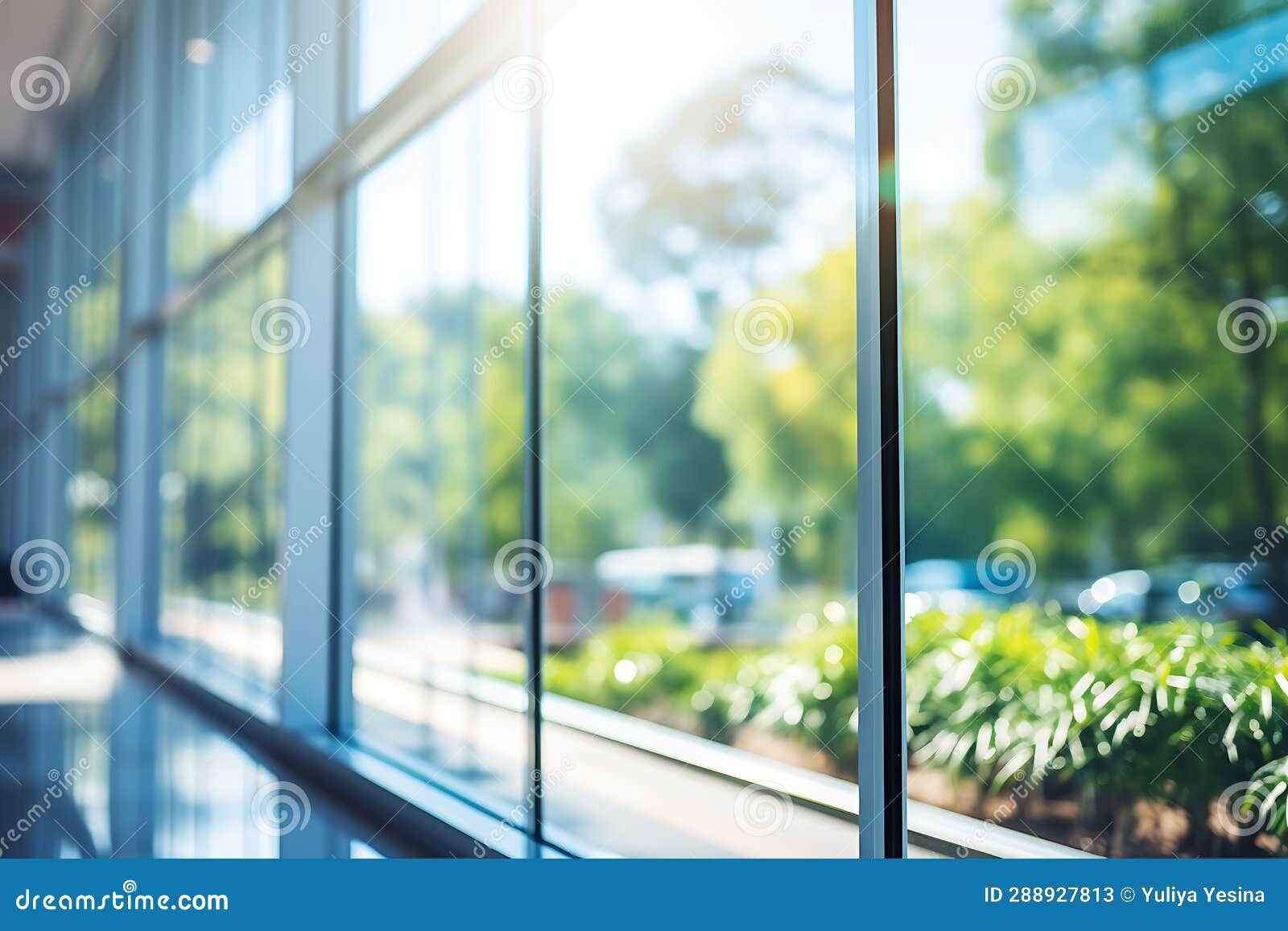 Building with Solar Windows or Transparent Solar Panels As Windows ...