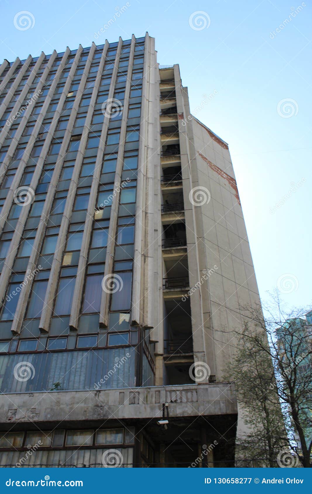 The Building of Soviet Times with an Unusual Architectural Solution ...