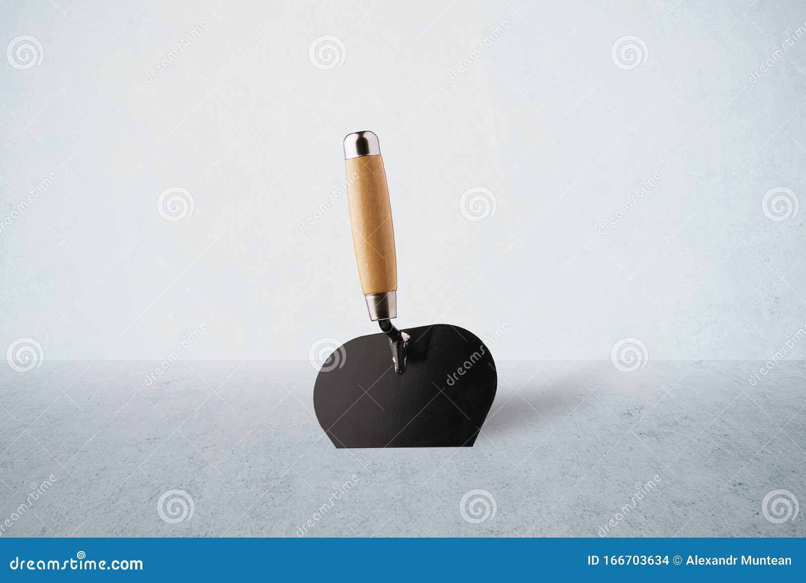 Building spatula stock photo. Image of concrete, abstract - 166703634