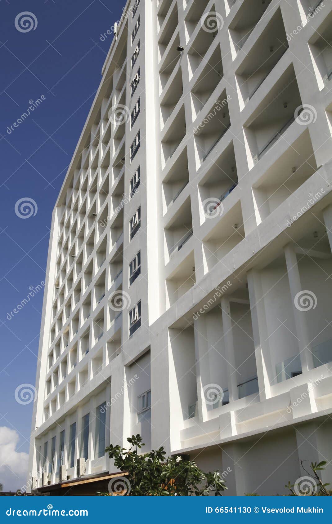 Building with Square Elements Stock Photo - Image of design, element ...