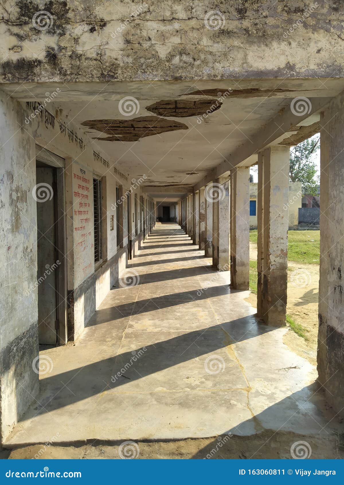 Building stock image. Image of pillars, building, light - 163060811