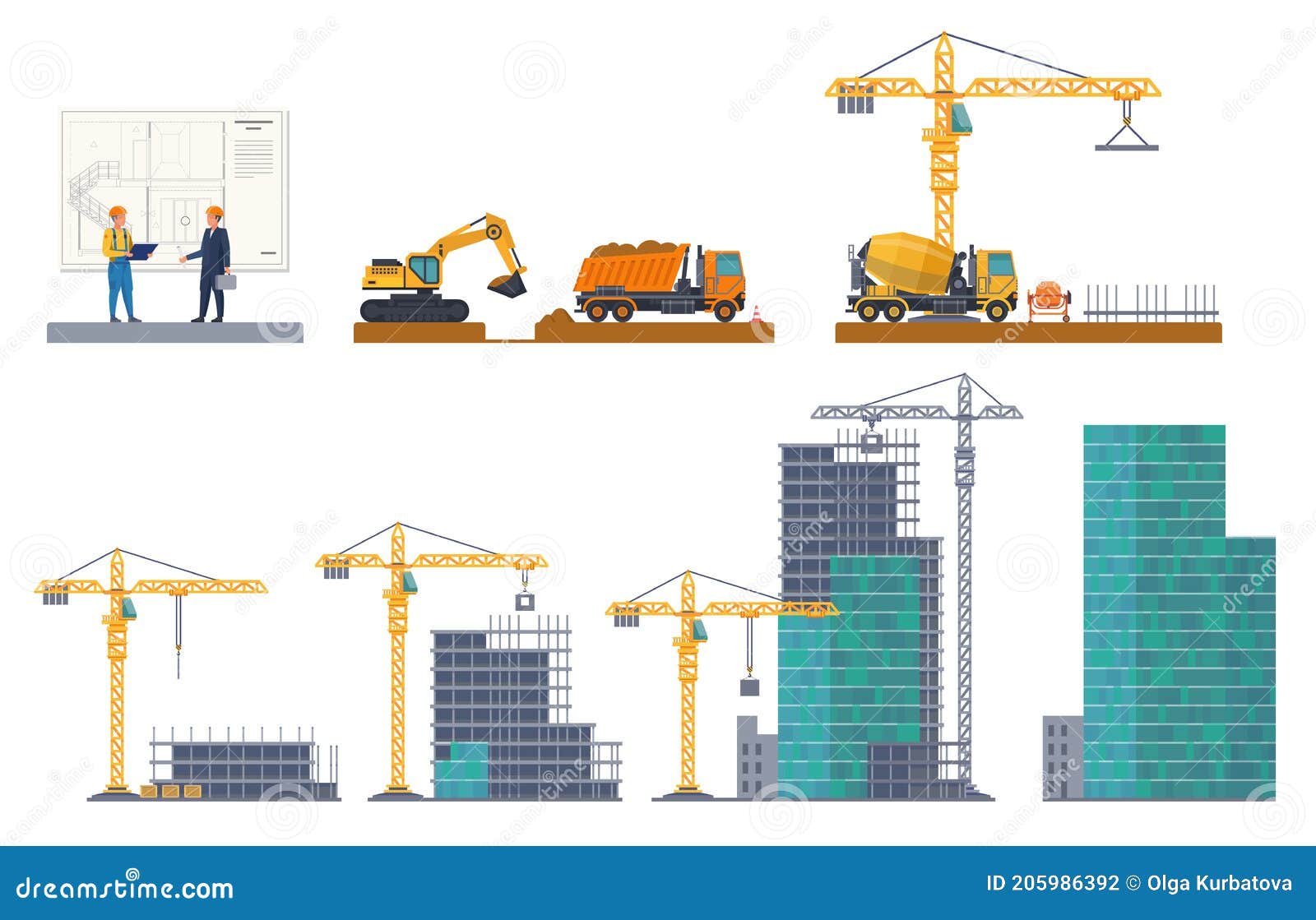 Building Stages. House Emergence, Project Discussion, Pit Digging ...