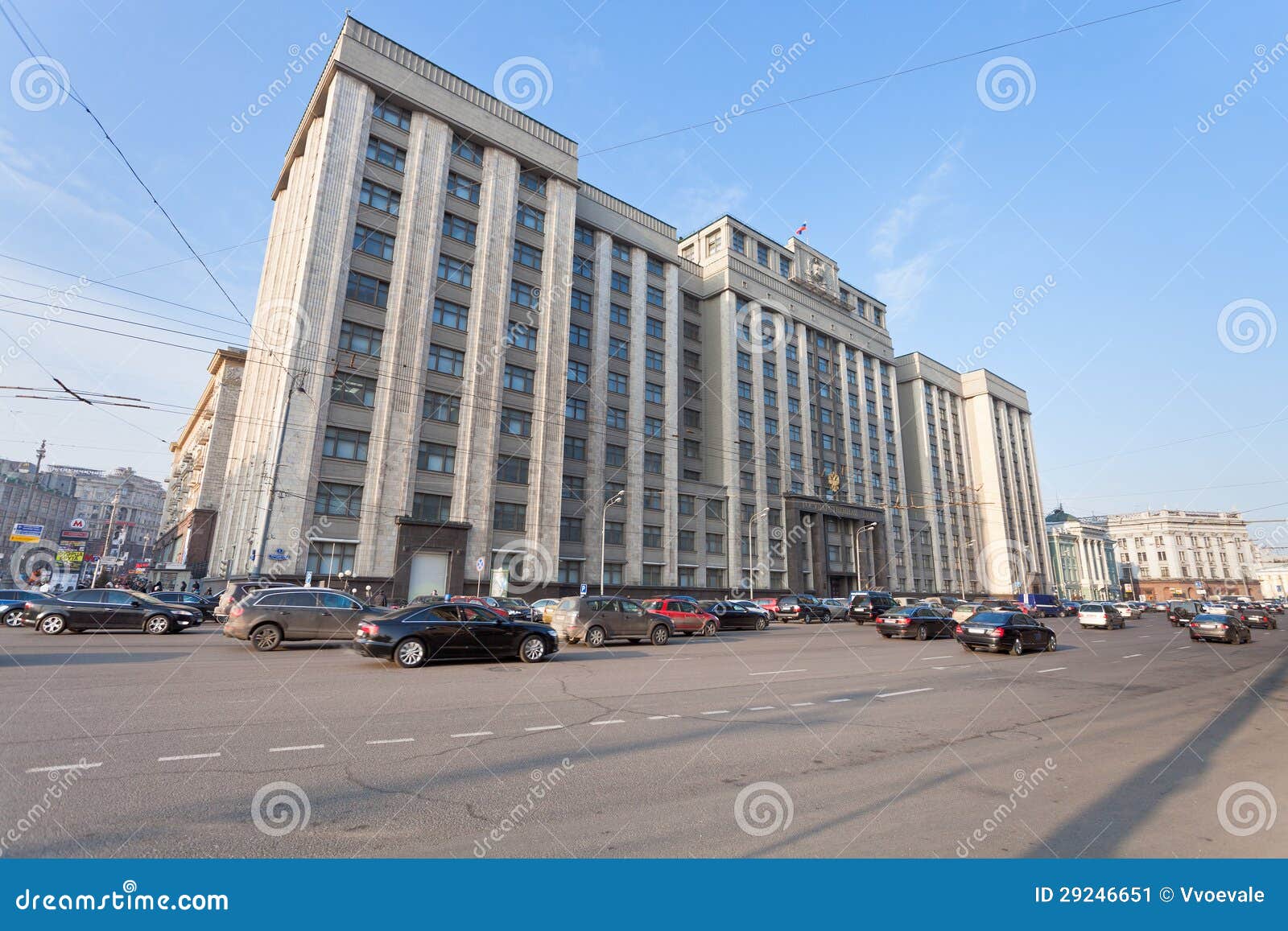 Building of the State Duma of Russian Federation Editorial Photo ...