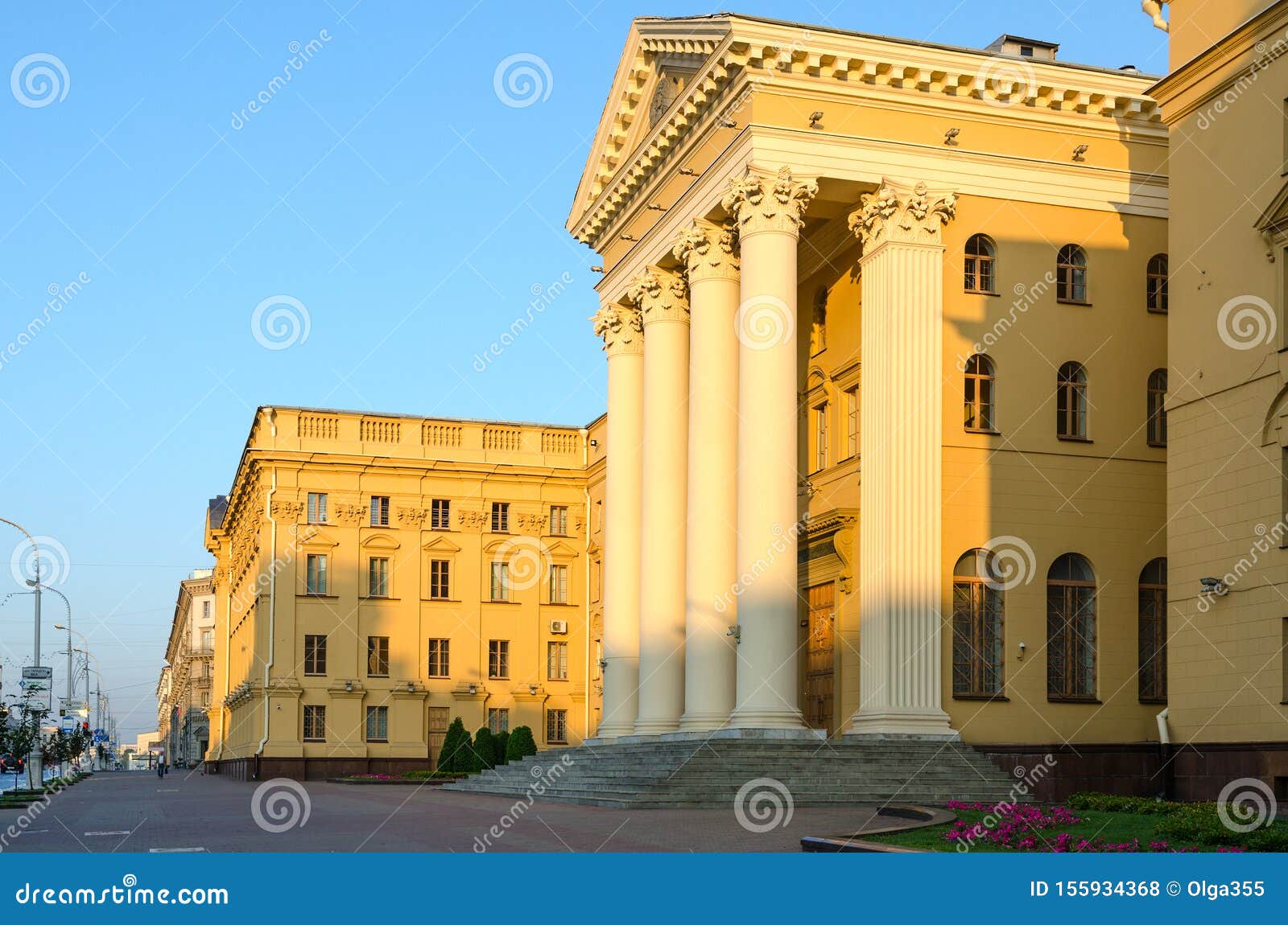 Building of State Security Committee, Independence Avenue 17, Minsk ...