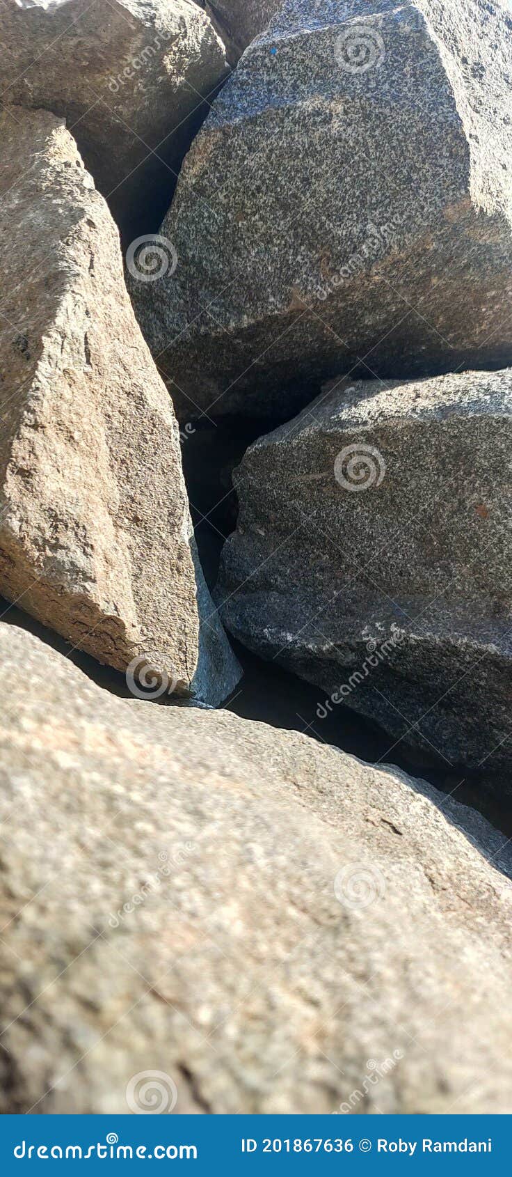 Building Stone Materials for House Foundations Stock Photo - Image of ...