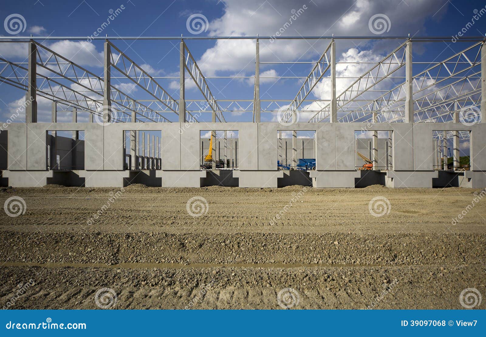 Building storage hall stock photo. Image of industry - 39097068
