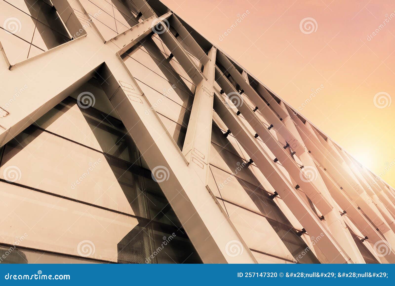 Building Structure Crossing Steel Beams on Solid Wall Against Impact of ...