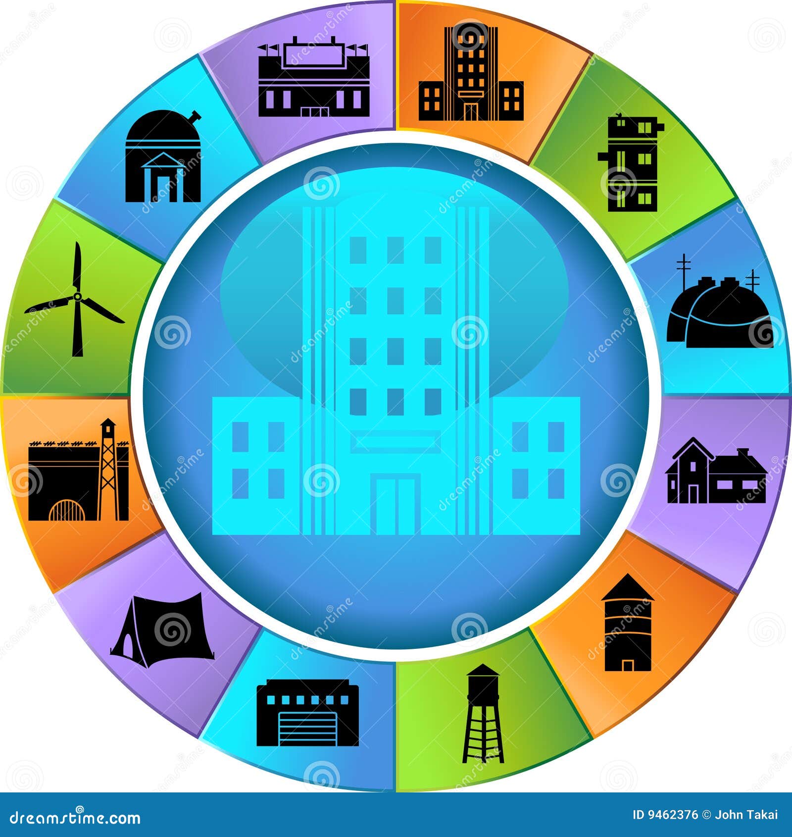 Structure Of A Wheel Stock Image | CartoonDealer.com #10531849