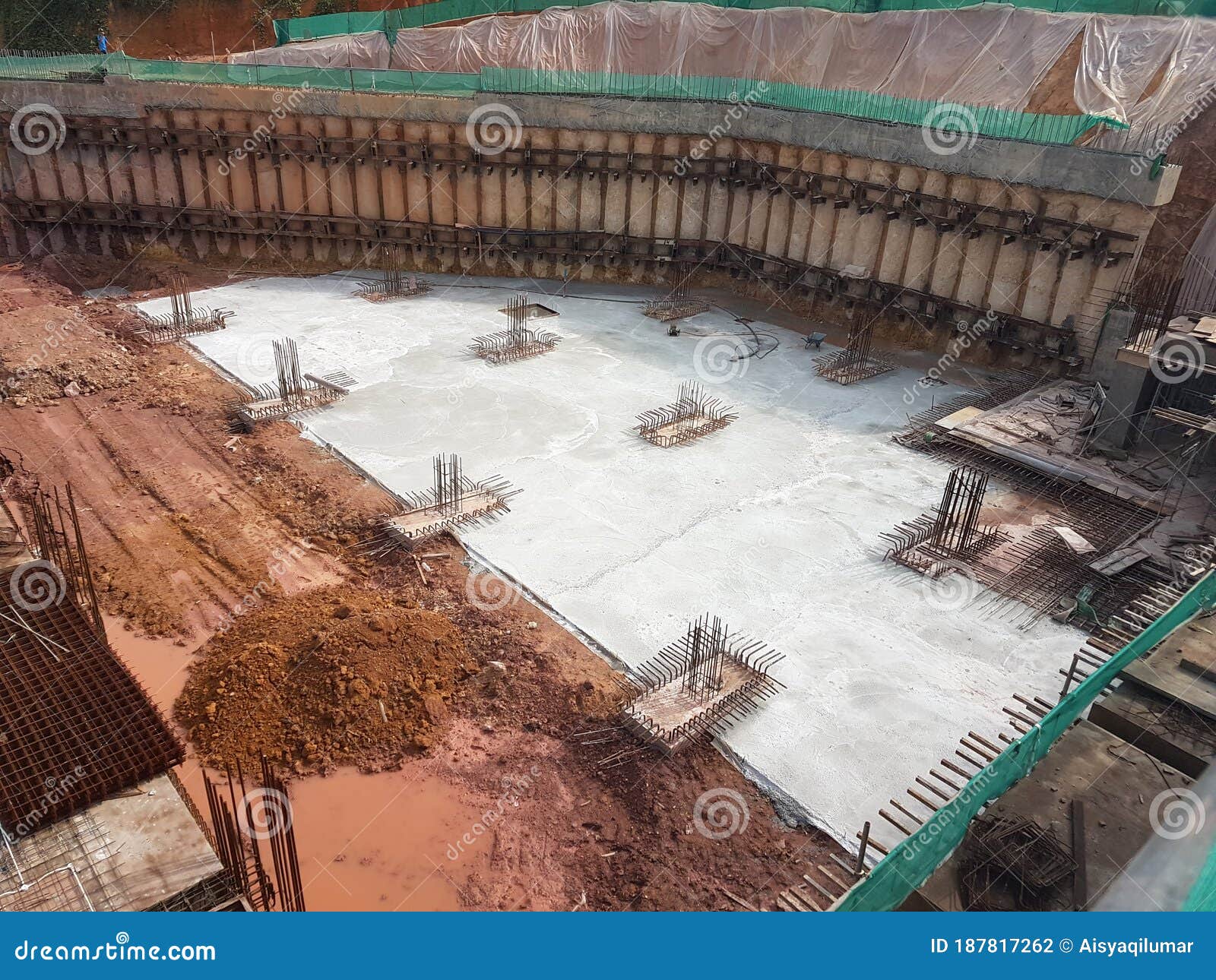 Building Substructure and Super-structure Under Construction Using the ...