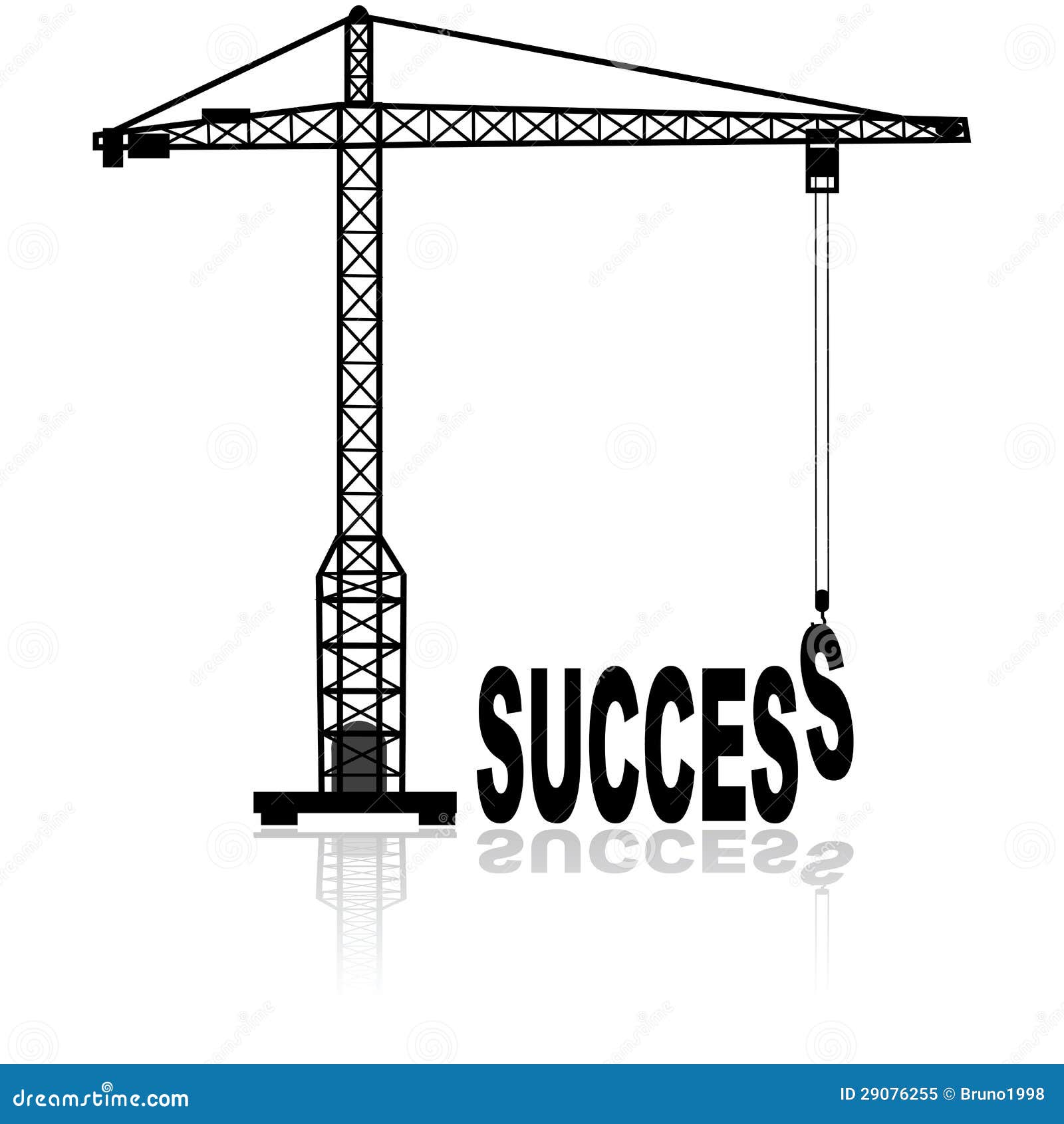 Building success stock vector. Illustration of drawing - 29076255