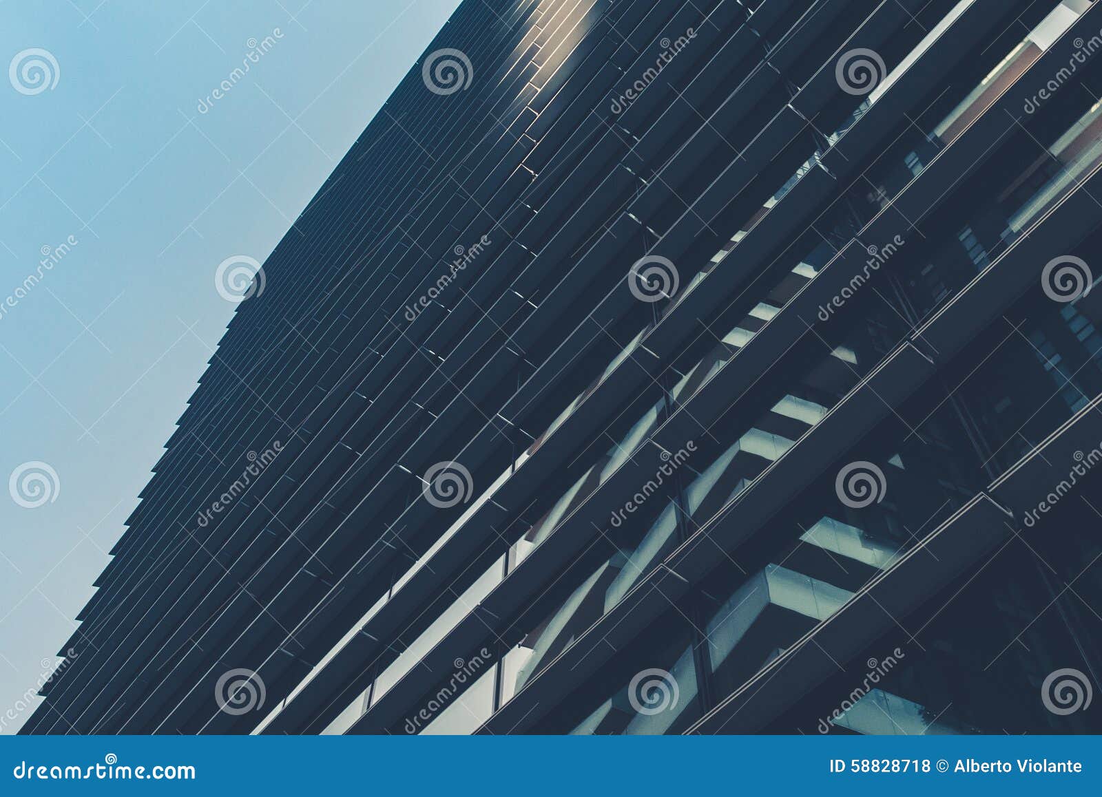 Building in a sunny day stock photo. Image of tower, success - 58828718