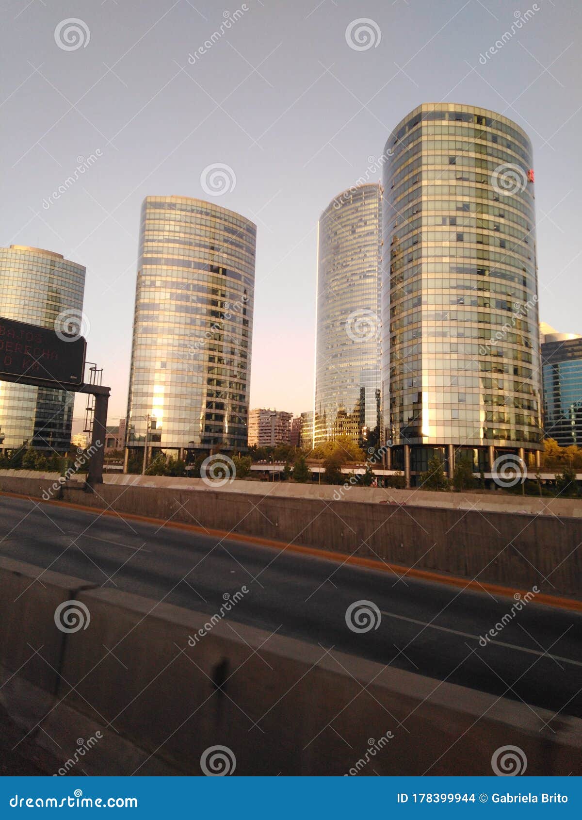 Building and sunset.. stock photo. Image of street, paisaje - 178399944