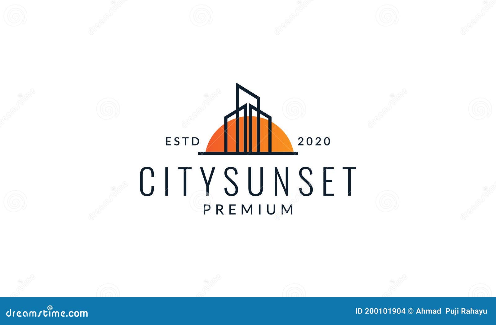 Sunset Line Icon Concept. Sunset Vector Linear Illustration, Symbol ...
