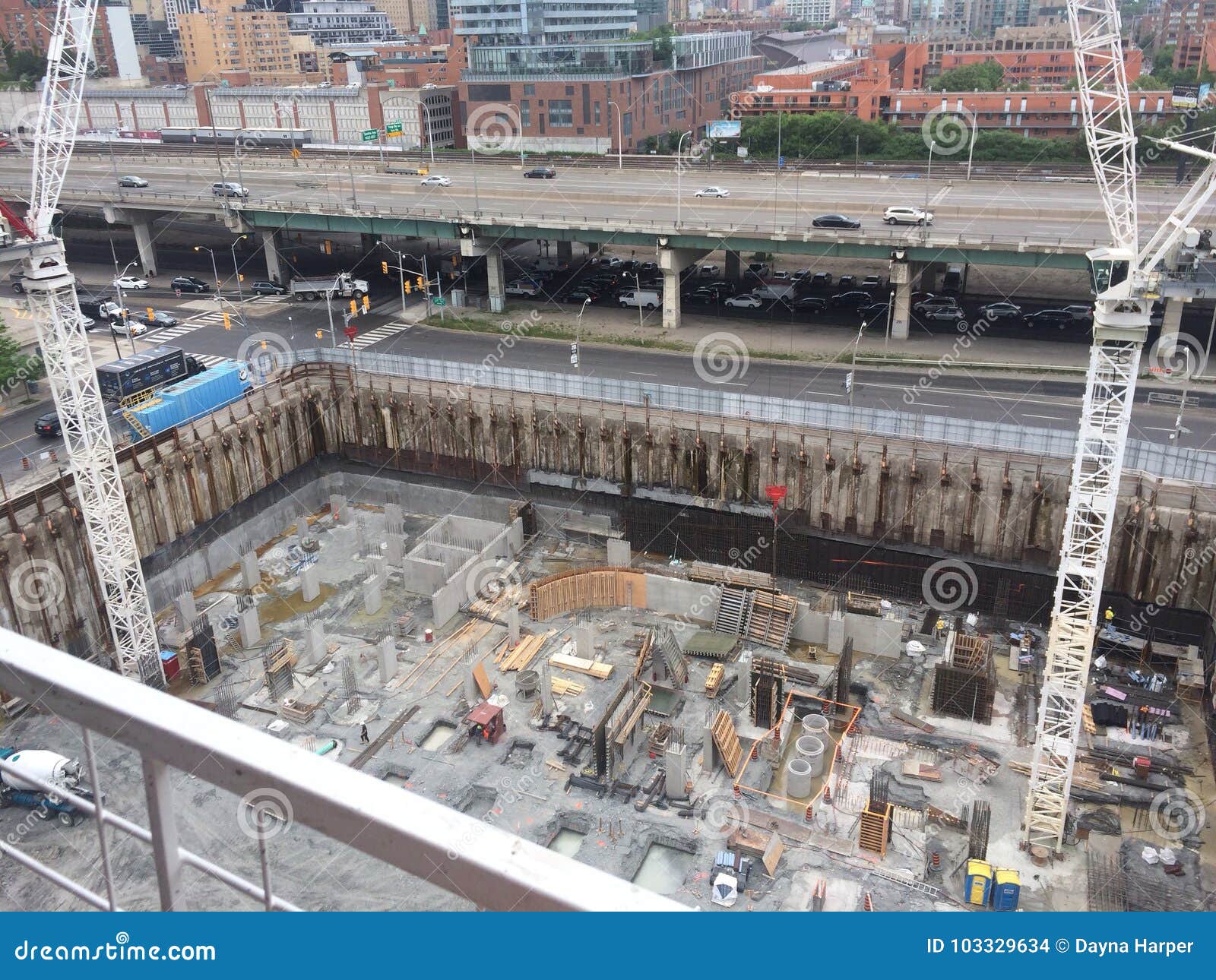 Below ground stock photo. Image of waterfront, toronto - 103329634