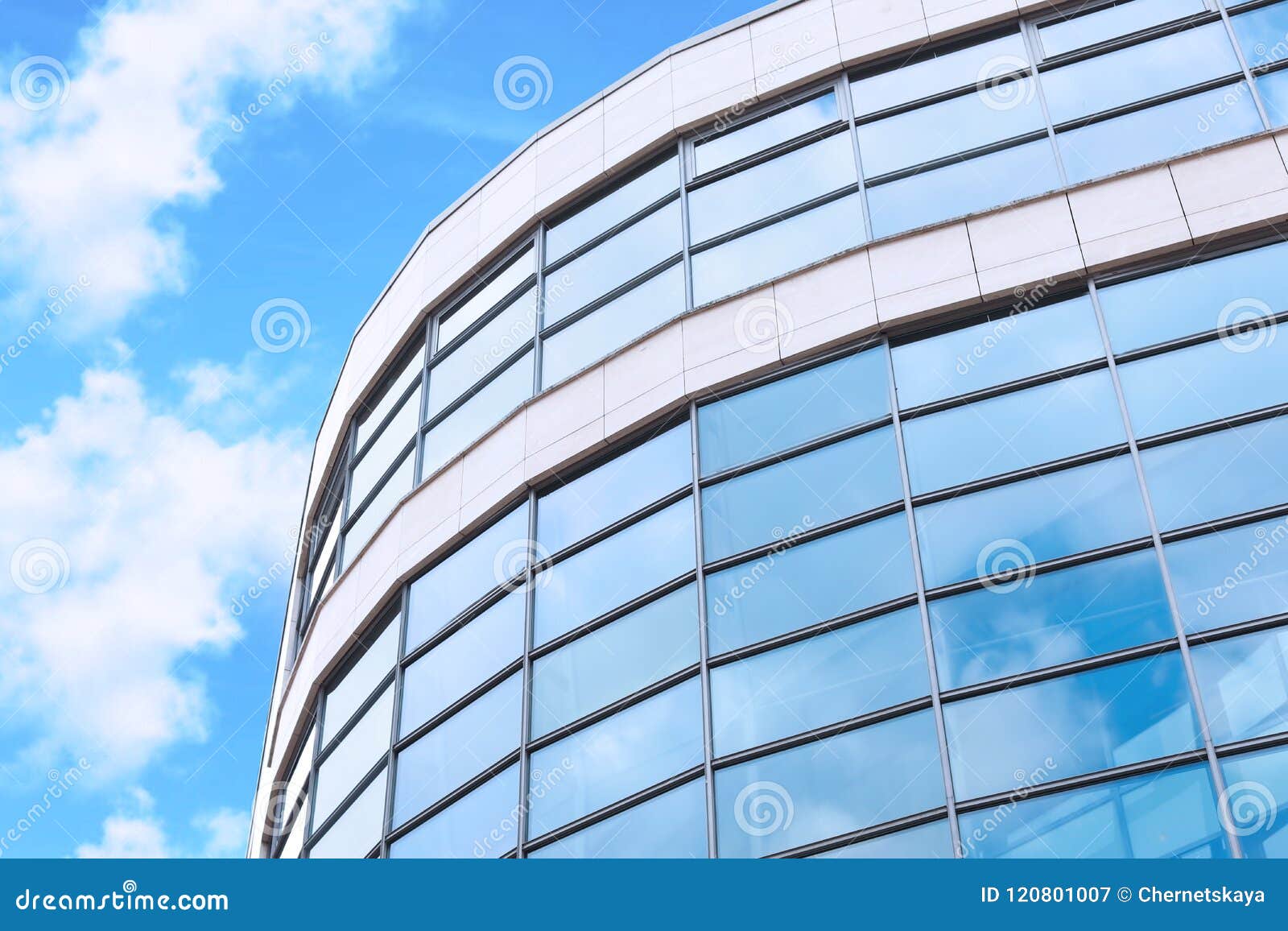 Building with Tinted Windows Stock Image - Image of multistory ...