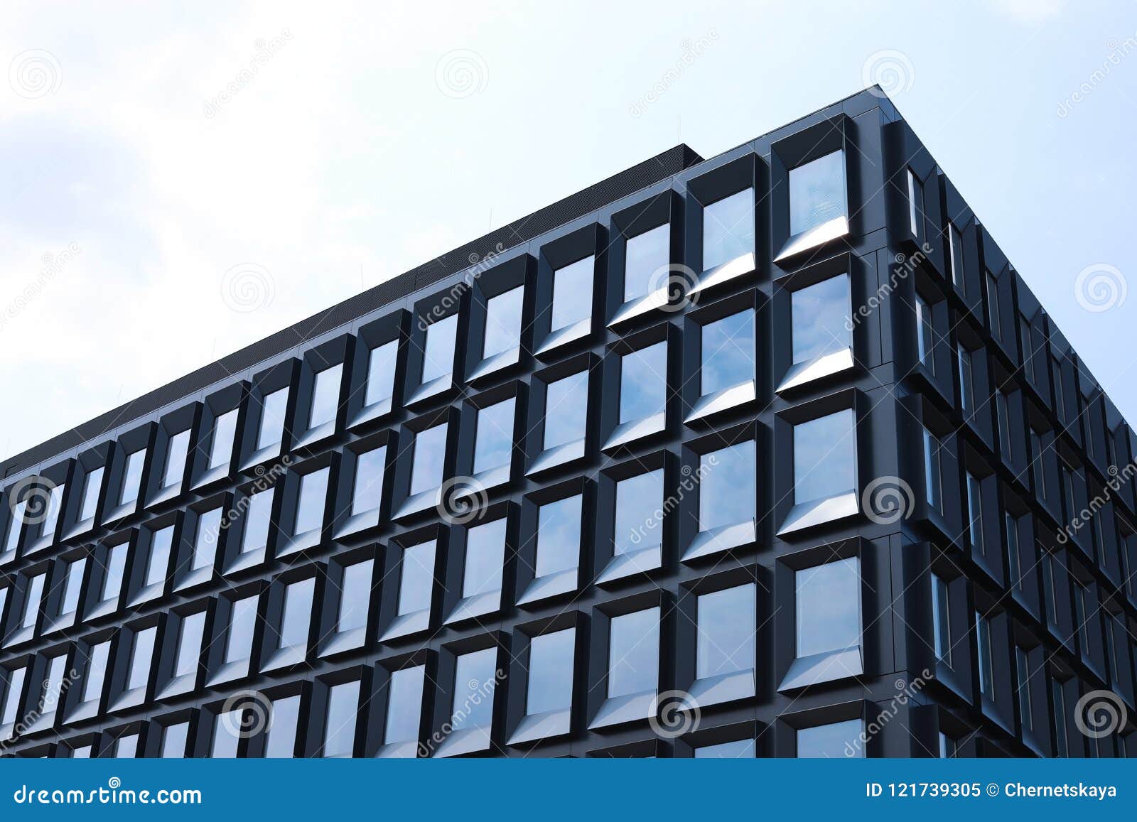 Building with Tinted Windows, Outdoors Stock Image - Image of exterior ...