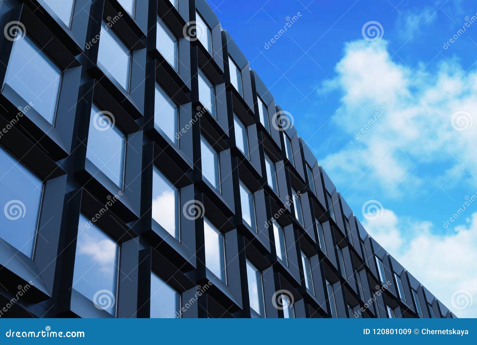 Building with Tinted Windows, Outdoors Stock Image - Image of center ...