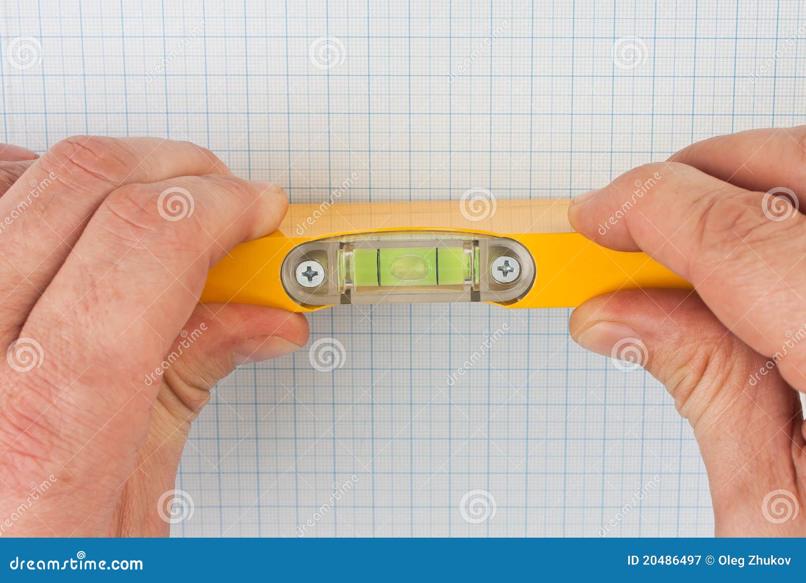 Building tool in the hands stock image. Image of distance - 20486497