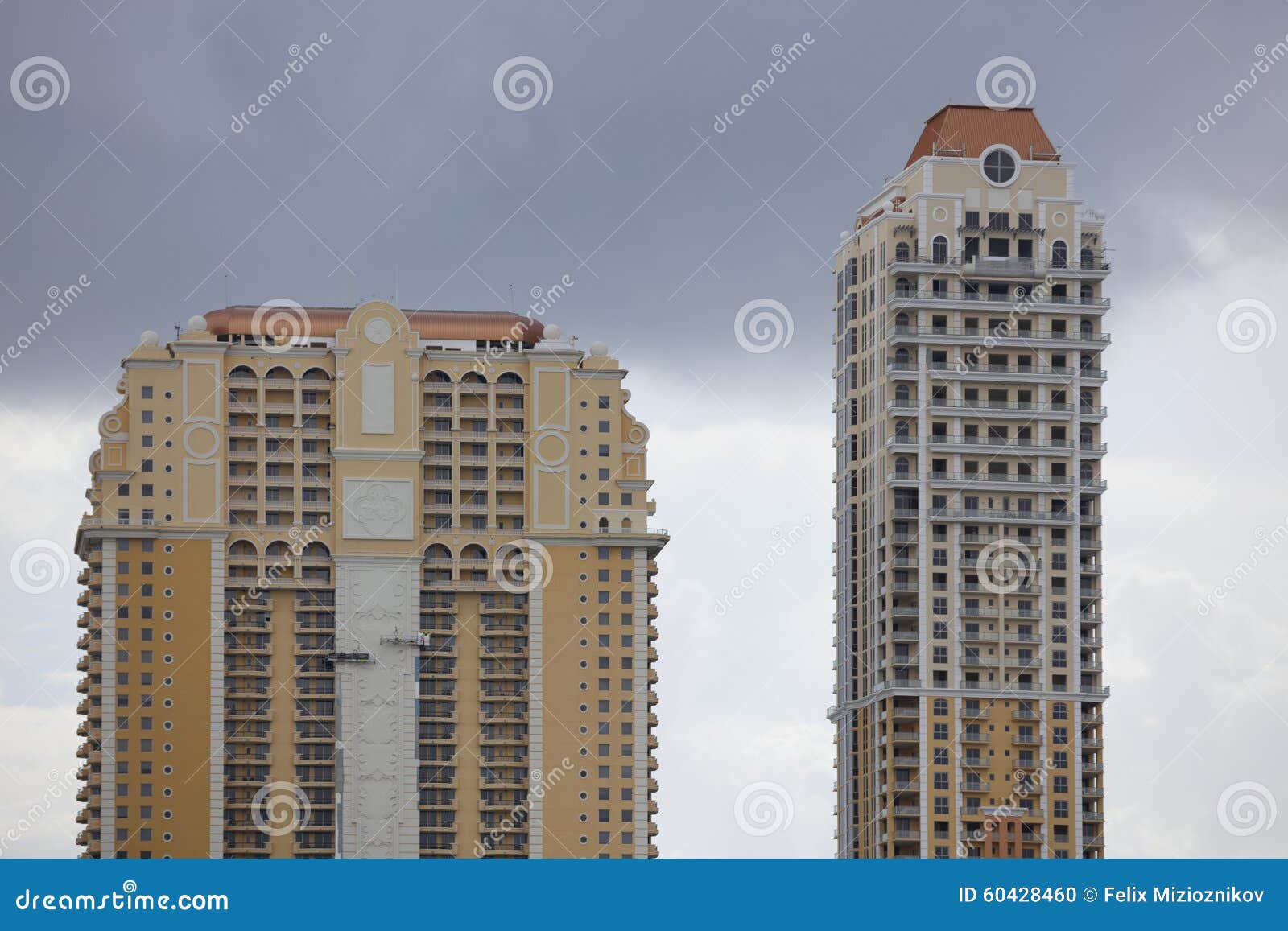 Building tops stock photo. Image of estate, highrise - 60428460