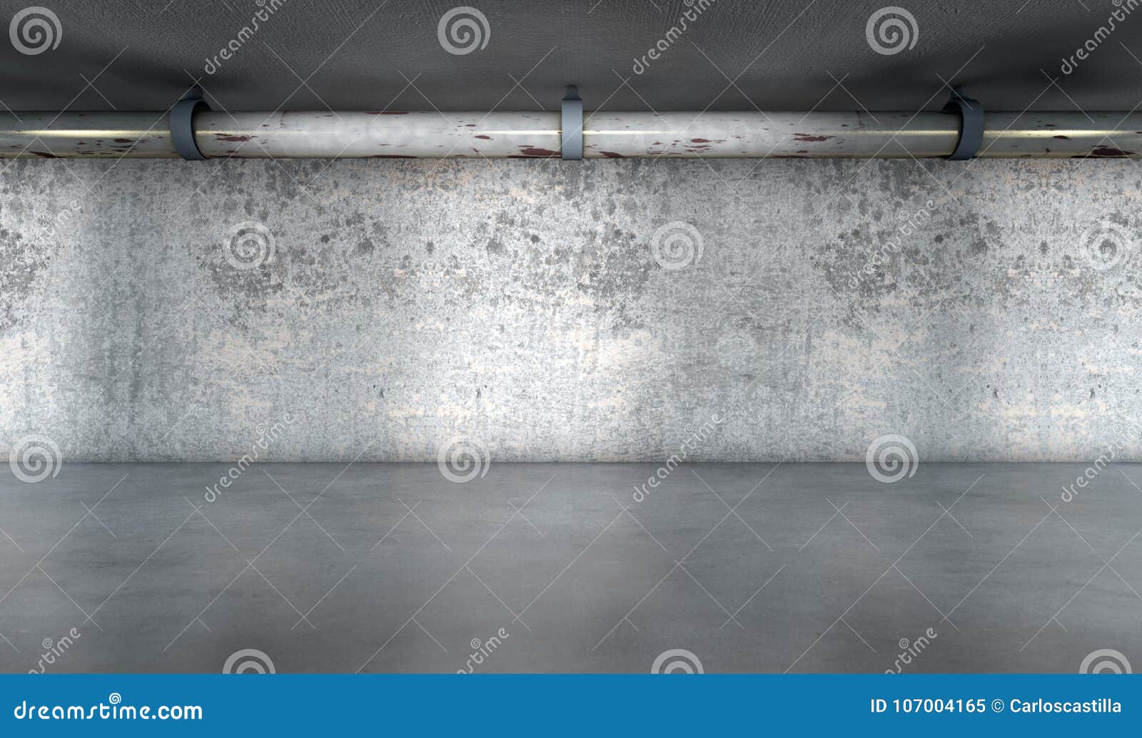 3d Illustration.Cement Structure And Foundations Royalty-Free Stock ...