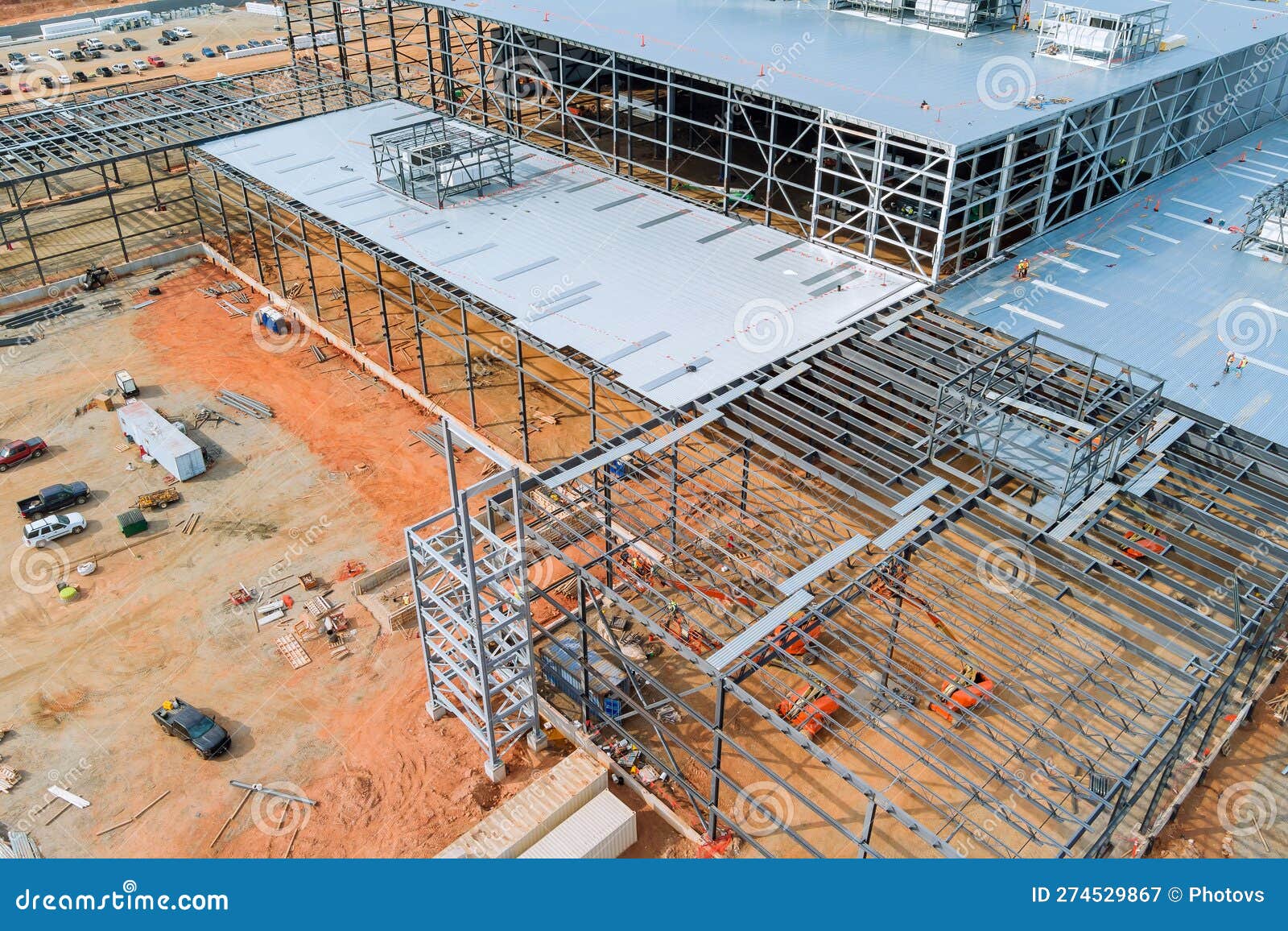 Building of Truss Frames for Industrial Warehouses As Part of a ...