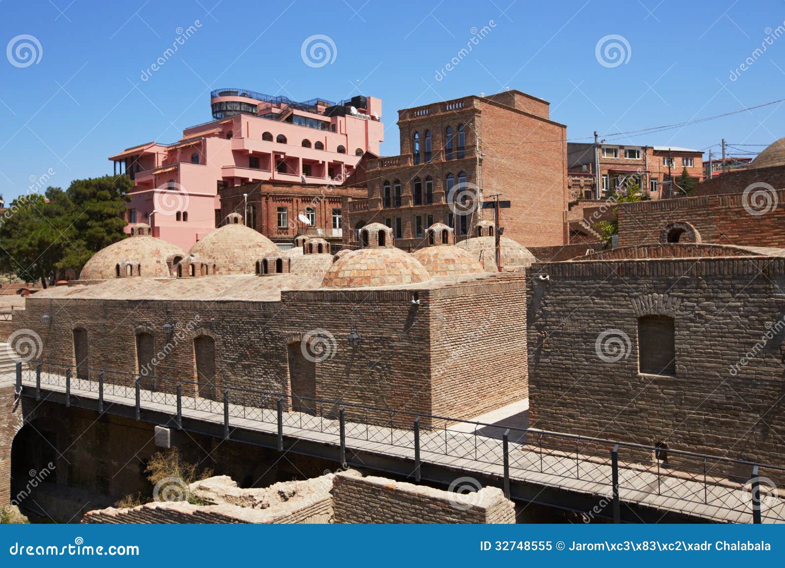 Building of turkish bath stock image. Image of georgia - 32748555