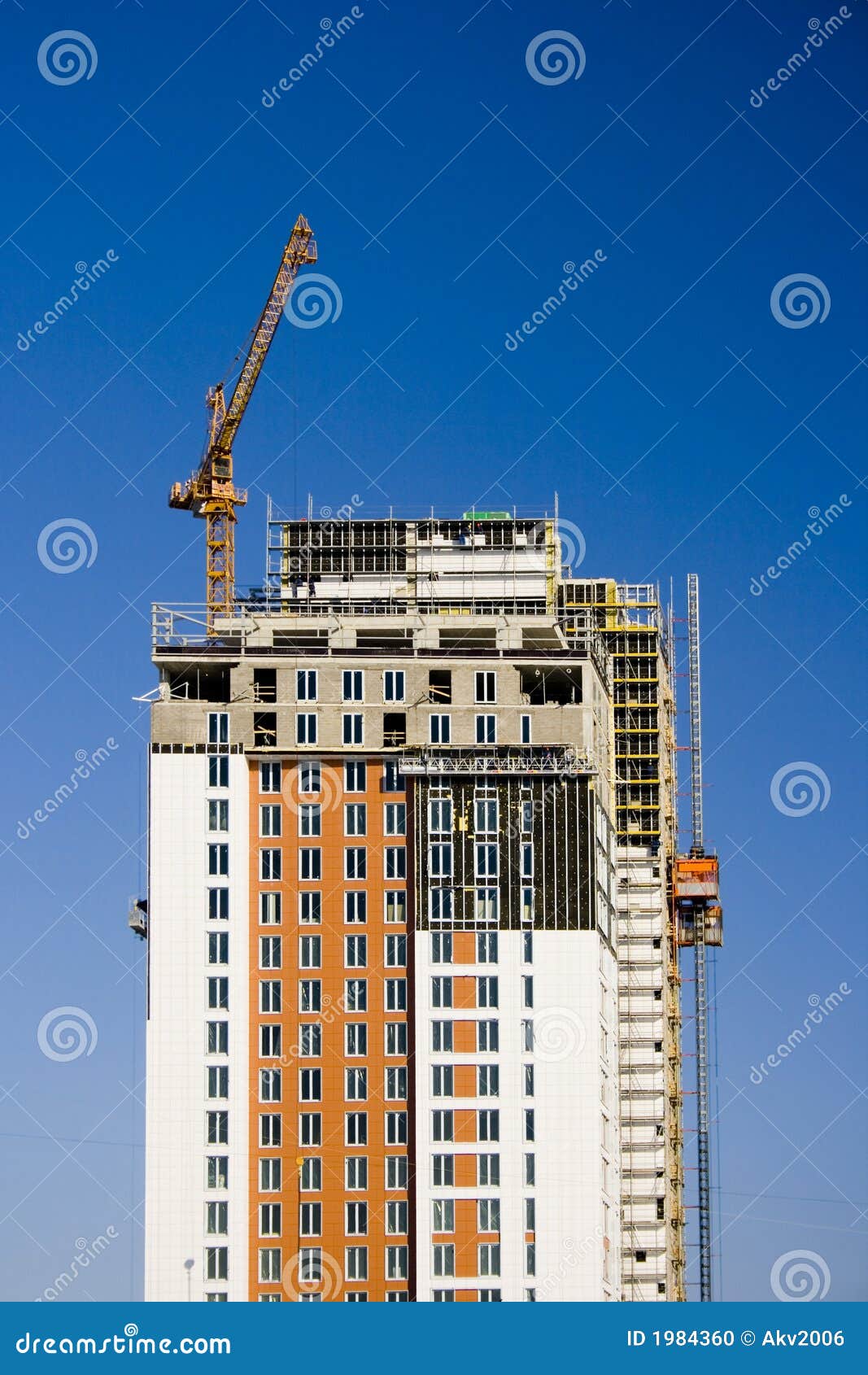 Building is Under Constraction Stock Photo - Image of glass, activity ...