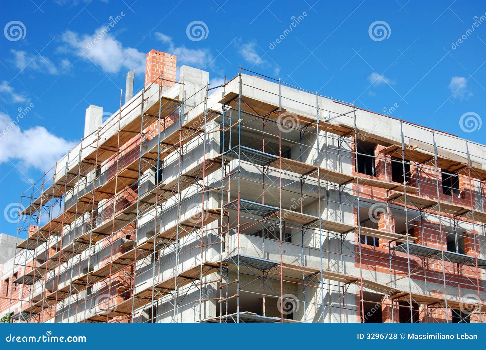 Building Under Construction Stock Photo - Image of wall, structure: 3296728