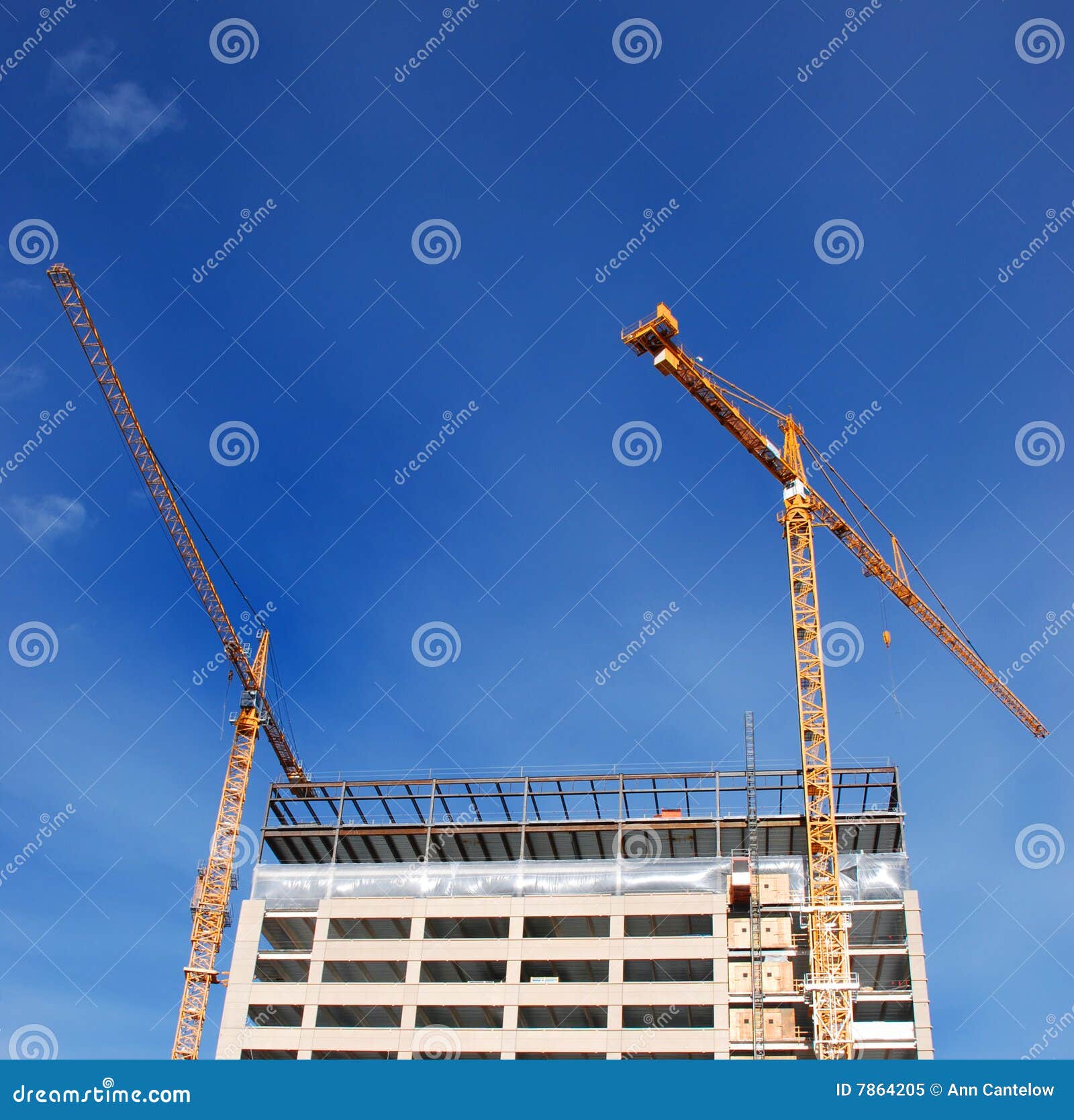 Building Under Construction Stock Image - Image of build, movement: 7864205