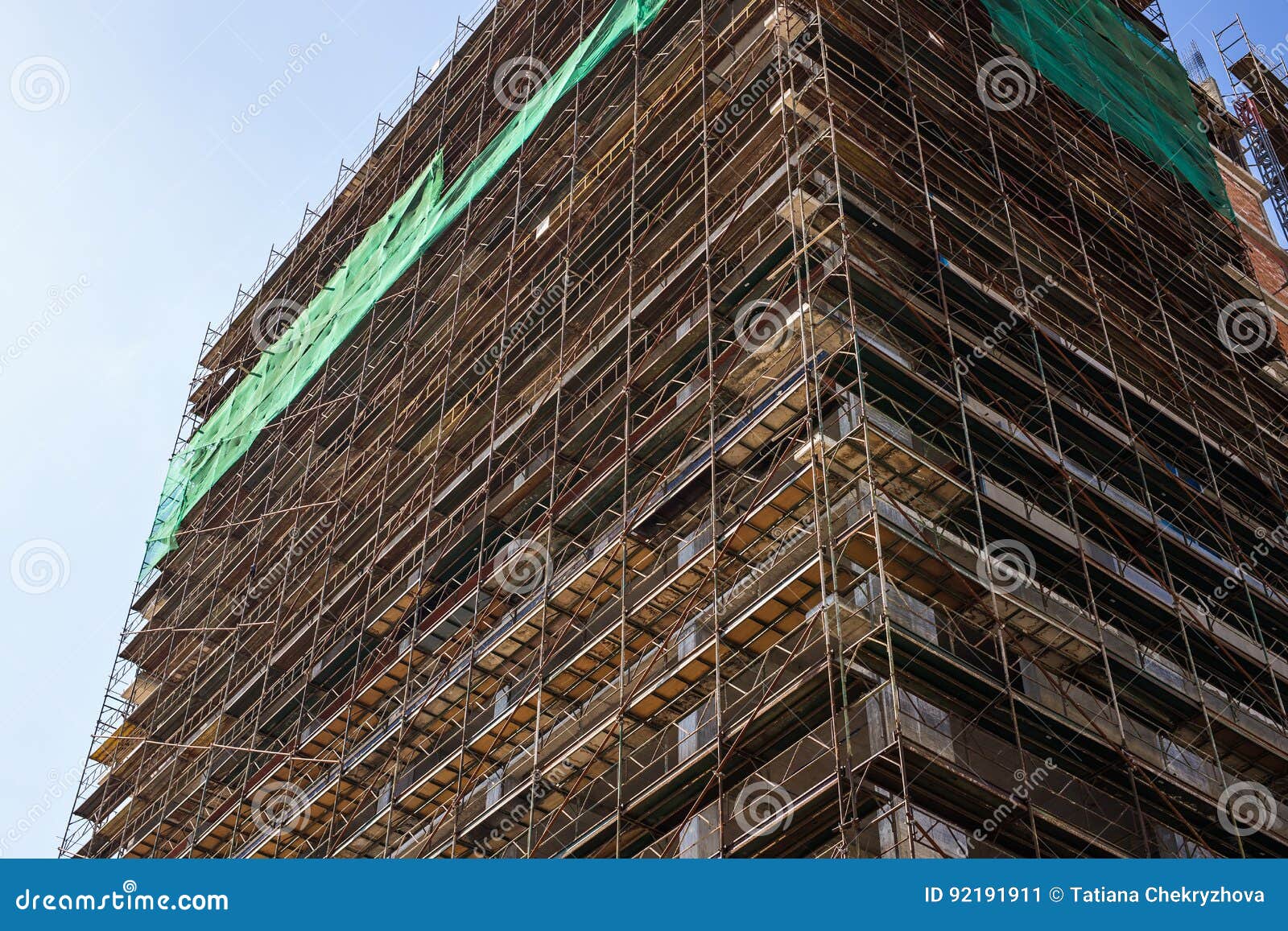 Building Under Construction Stock Image - Image of development, housing ...