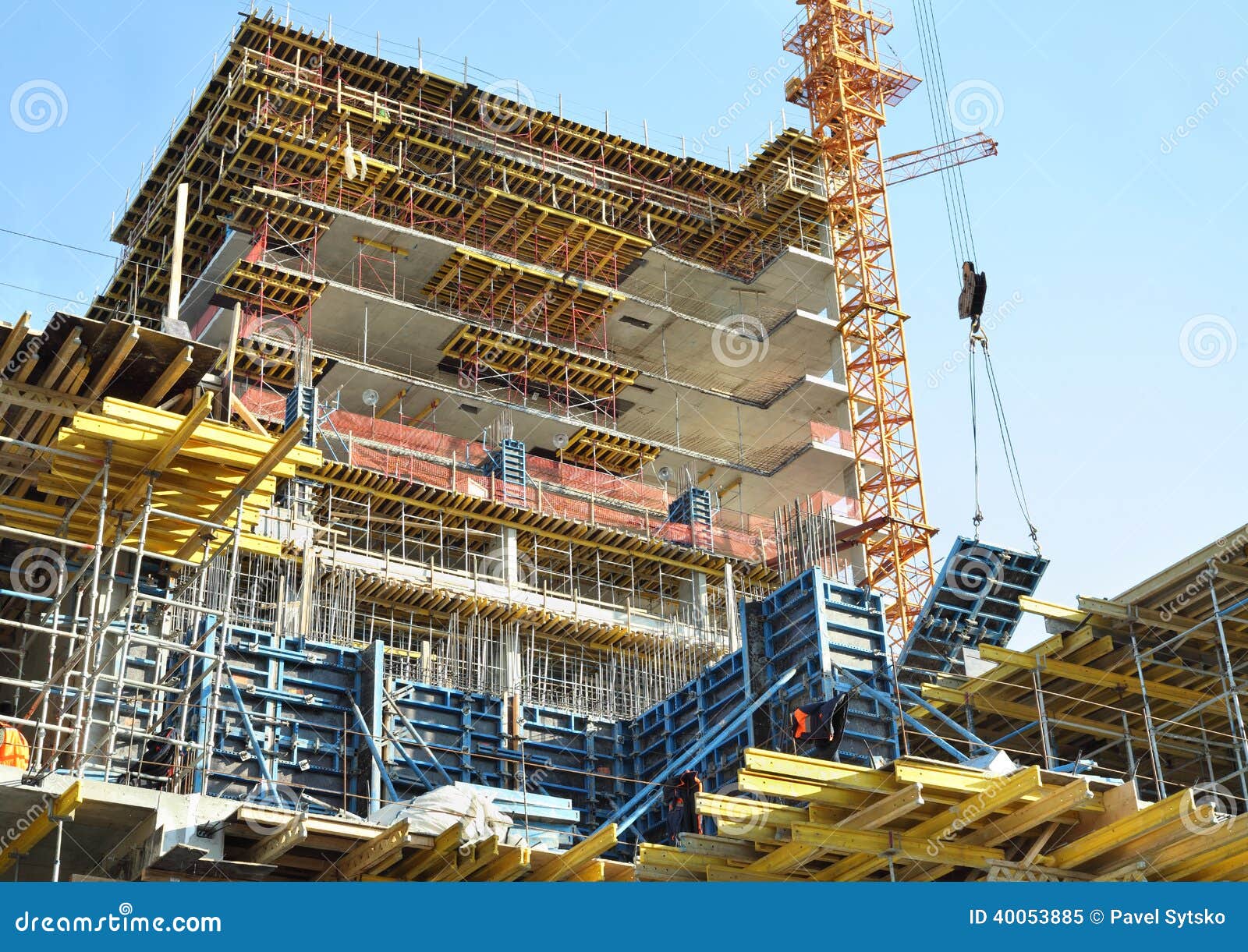 Building Under Construction Editorial Image - Image of city ...