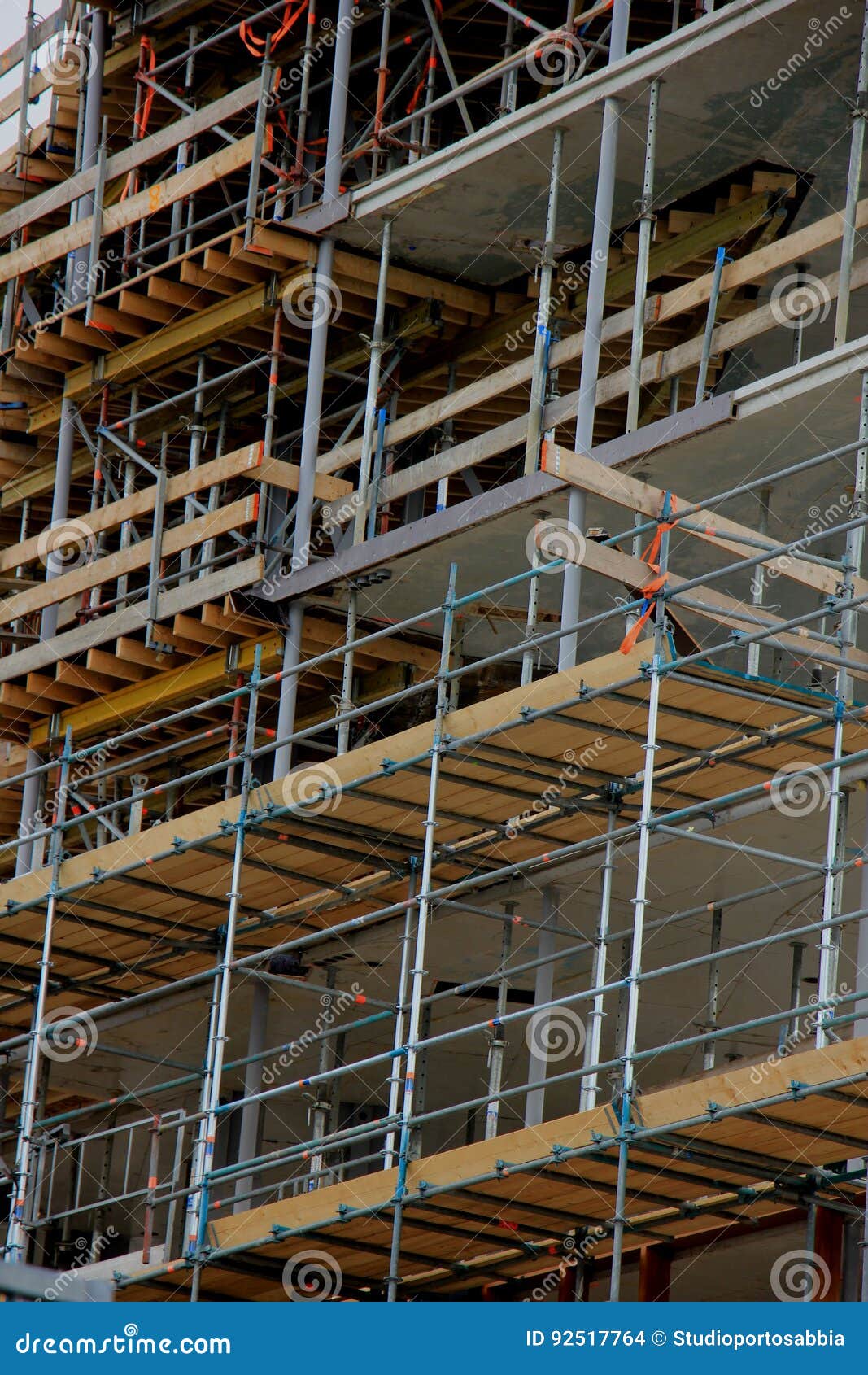 Building Under Construction Stock Photo - Image of contractor, teamwork ...