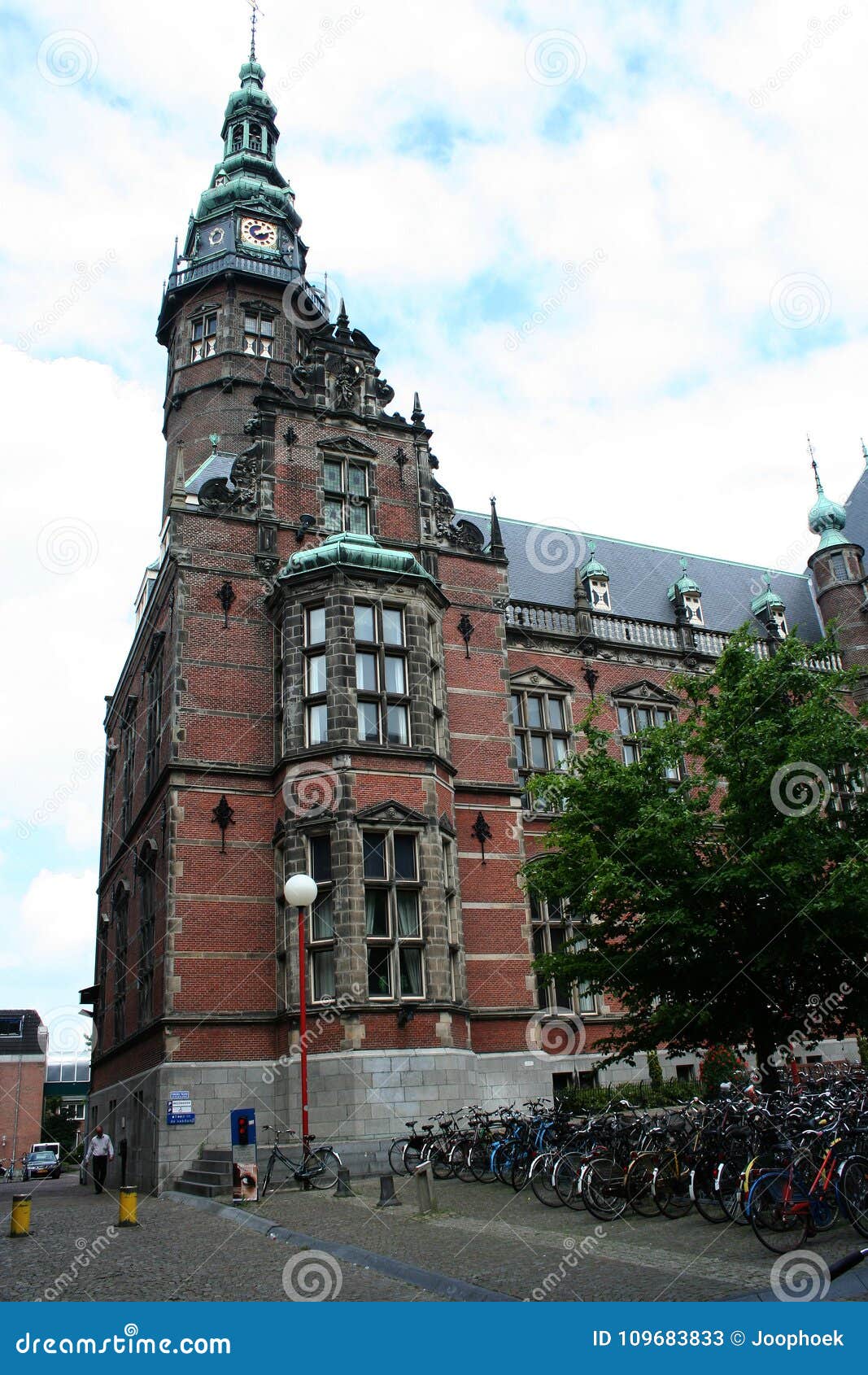 The Building of the University in Groningen Editorial Stock Photo ...